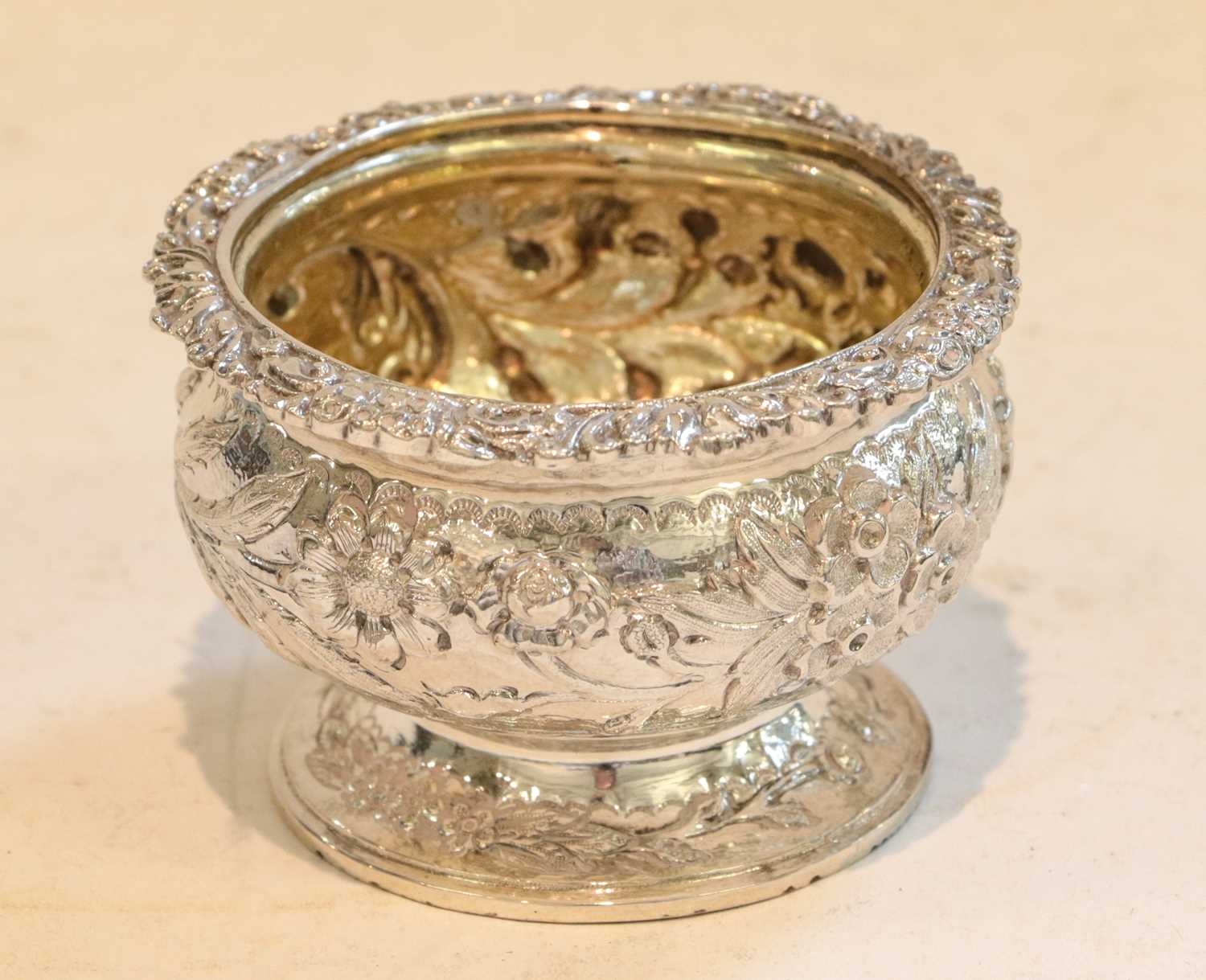 A Victorian Silver Salt-Cellar | Barnebys