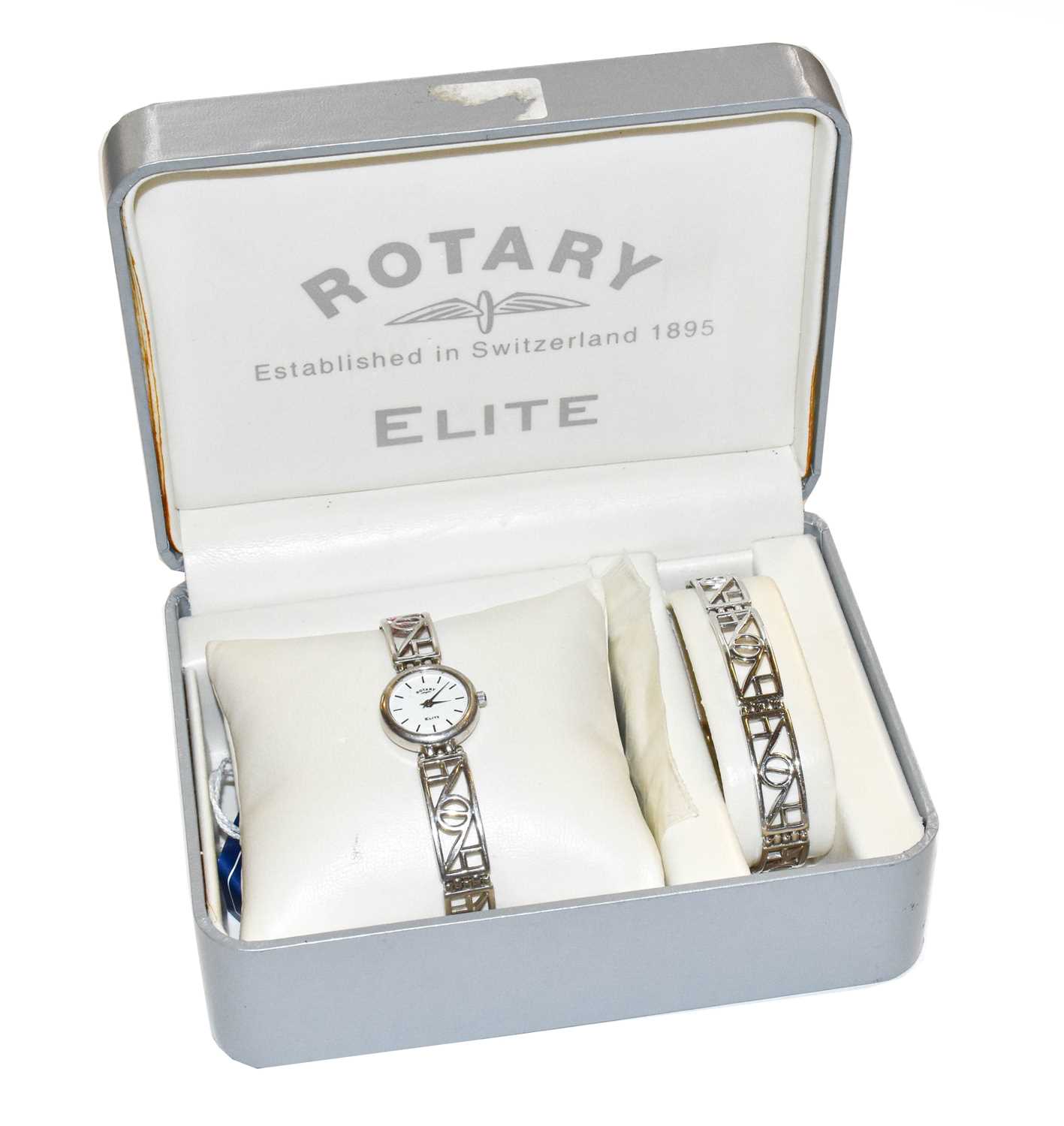 Lot 292 - A sterling silver lady's Rotary Elite