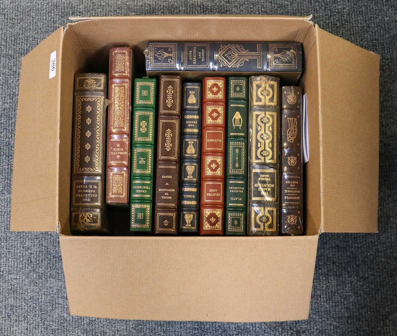 Lot 386 - A collection of ten Franklin library books