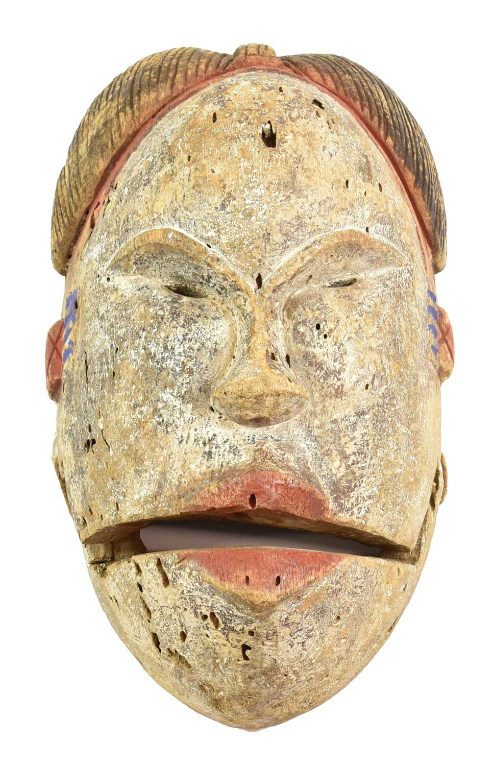 A Mid-20th Century Ogoni 'Elu' Yam Harvest Mask | Barnebys