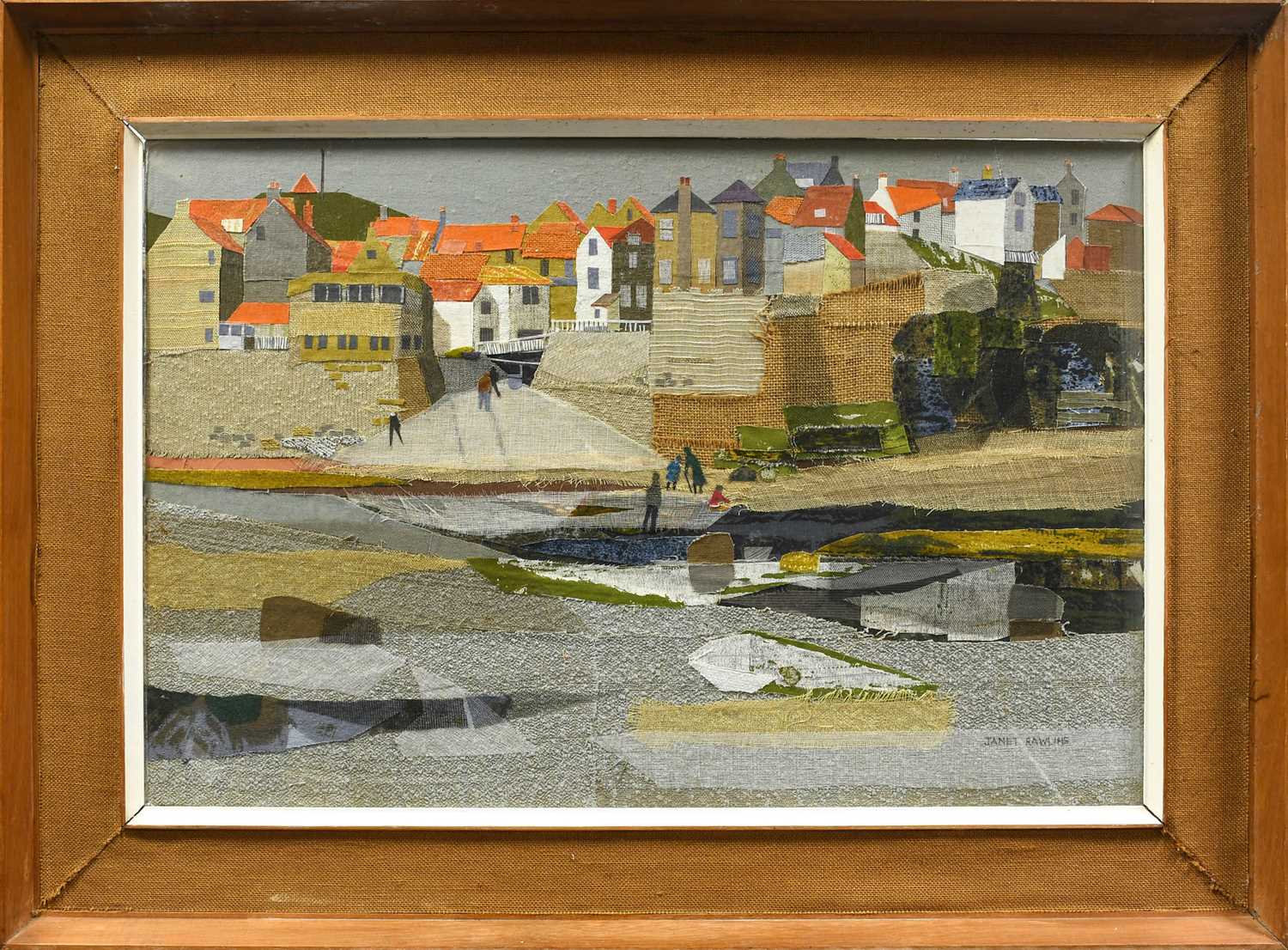Lot 1043 - Janet Rawlins (b.1931) "Robin Hoods Bay"
