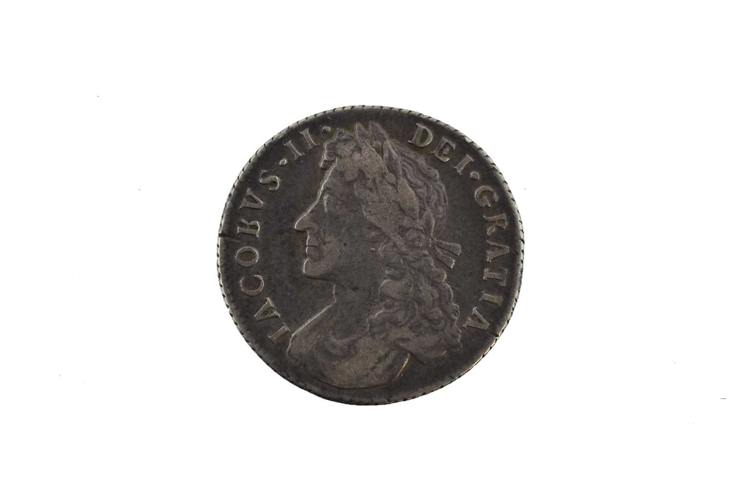 Lot 138 - ♦James II, Shilling 1686, obv. laureate