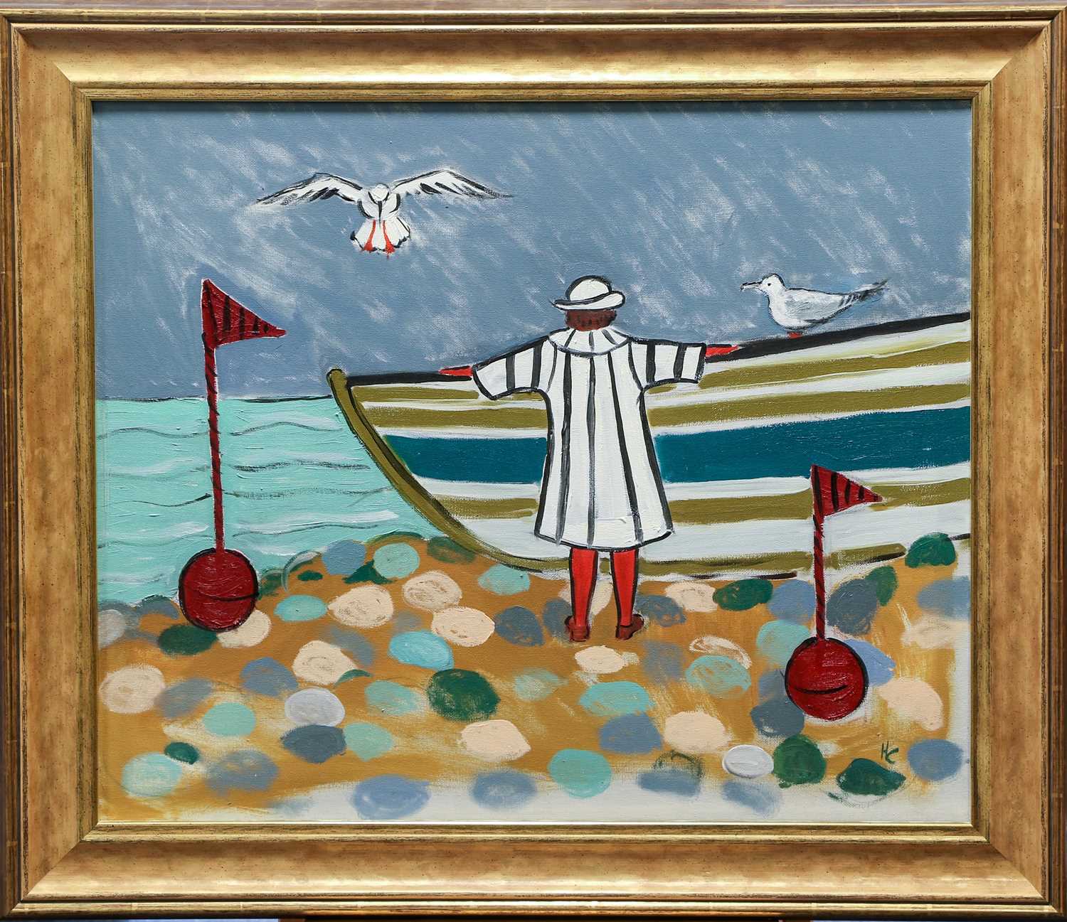 Lot 1108 - Hazel Curtis (Contemporary) Figure and