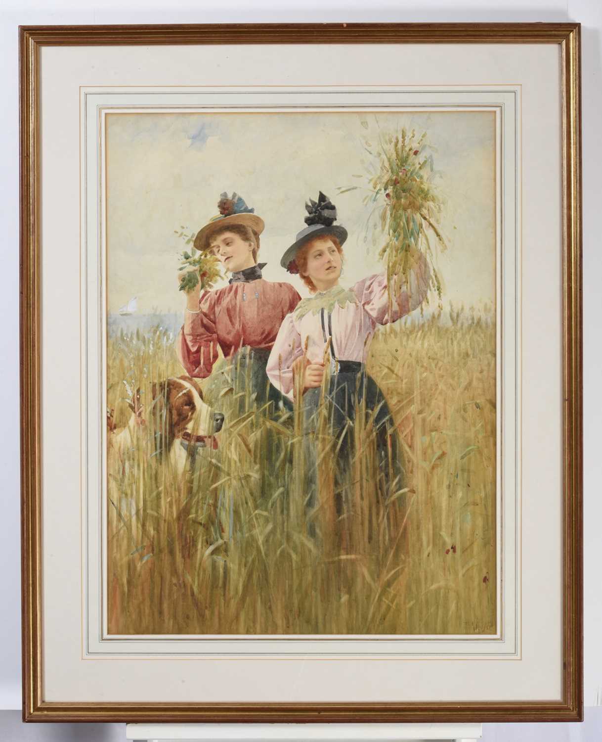 Lot 247 - Alexander Mark Rossi (1840-1916) "Coming