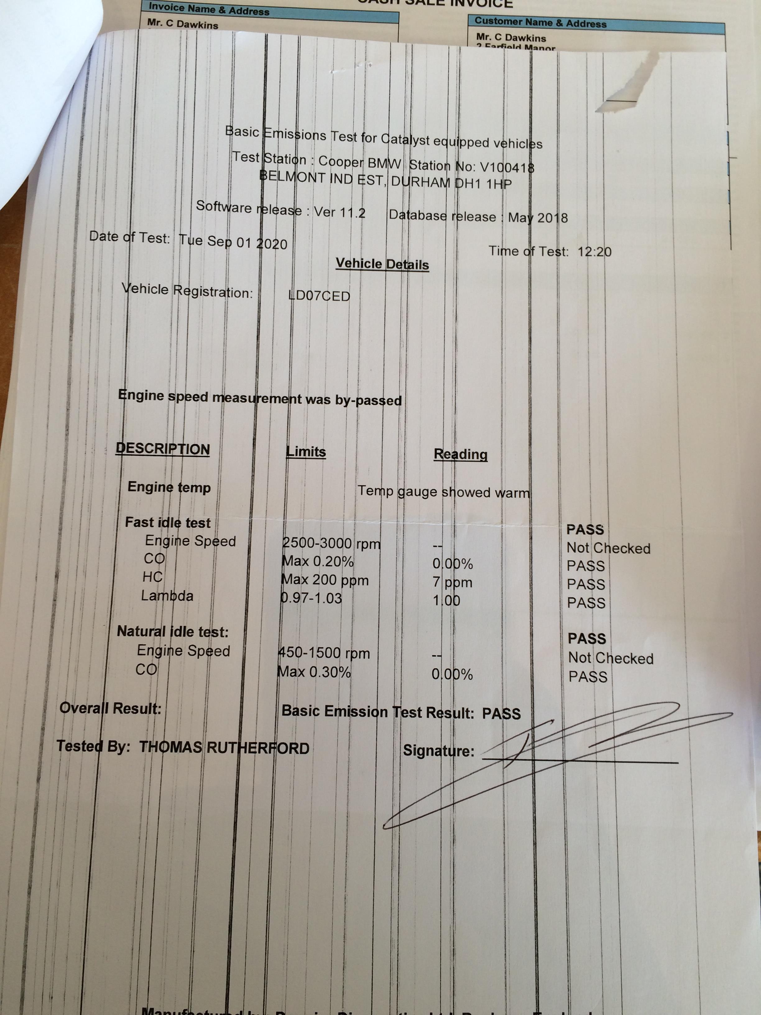 Lot 11 - 2016 Mini Cooper 3 Door (Auto) Registration