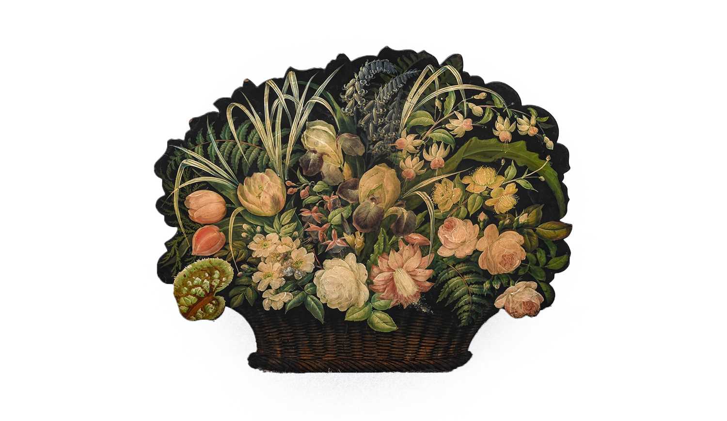 Lot 821 - A Victorian Papier-Mâché Dummy Board, circa