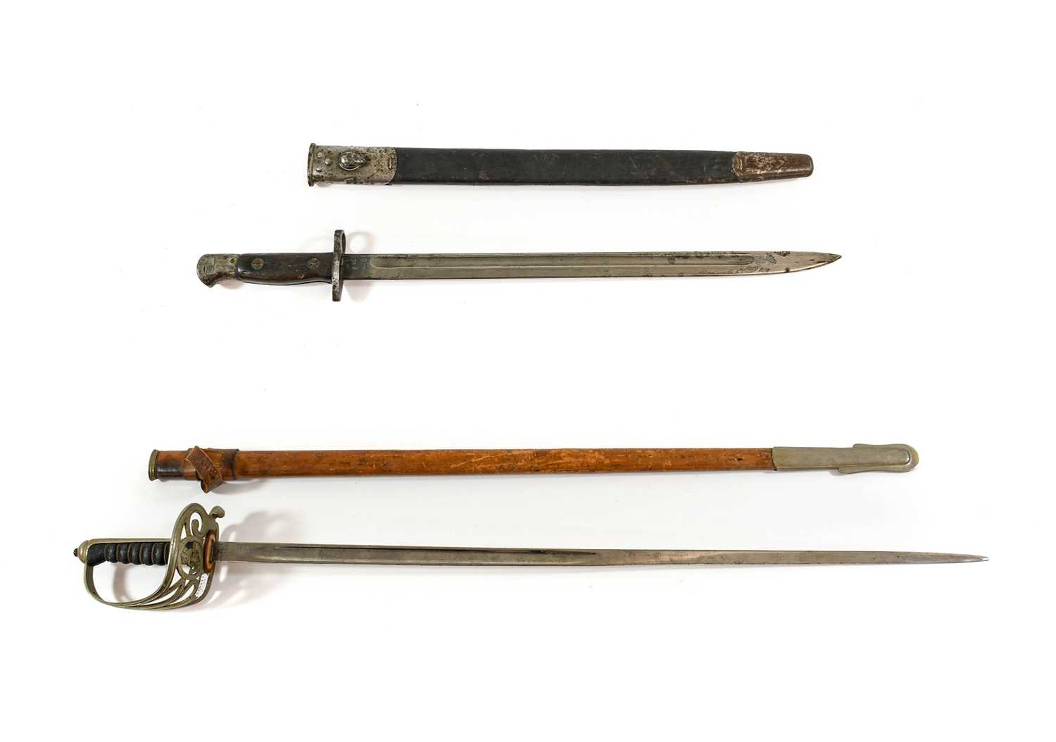 Lot 289 - An Edwardian Rifle Regiment Officer's Sword,