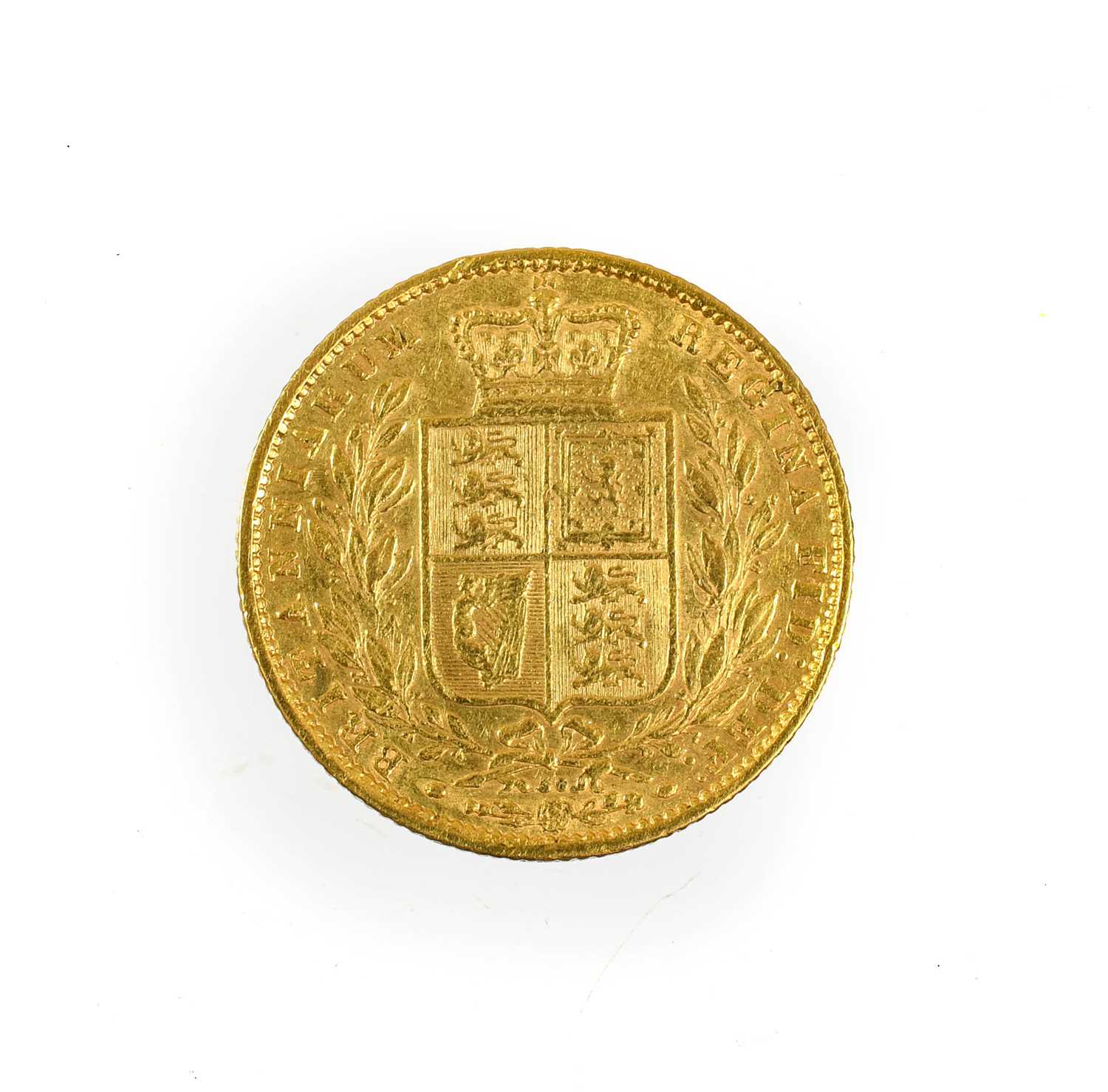 Lot 225 - Victoria, Sovereign 1869, die number 56, obv.