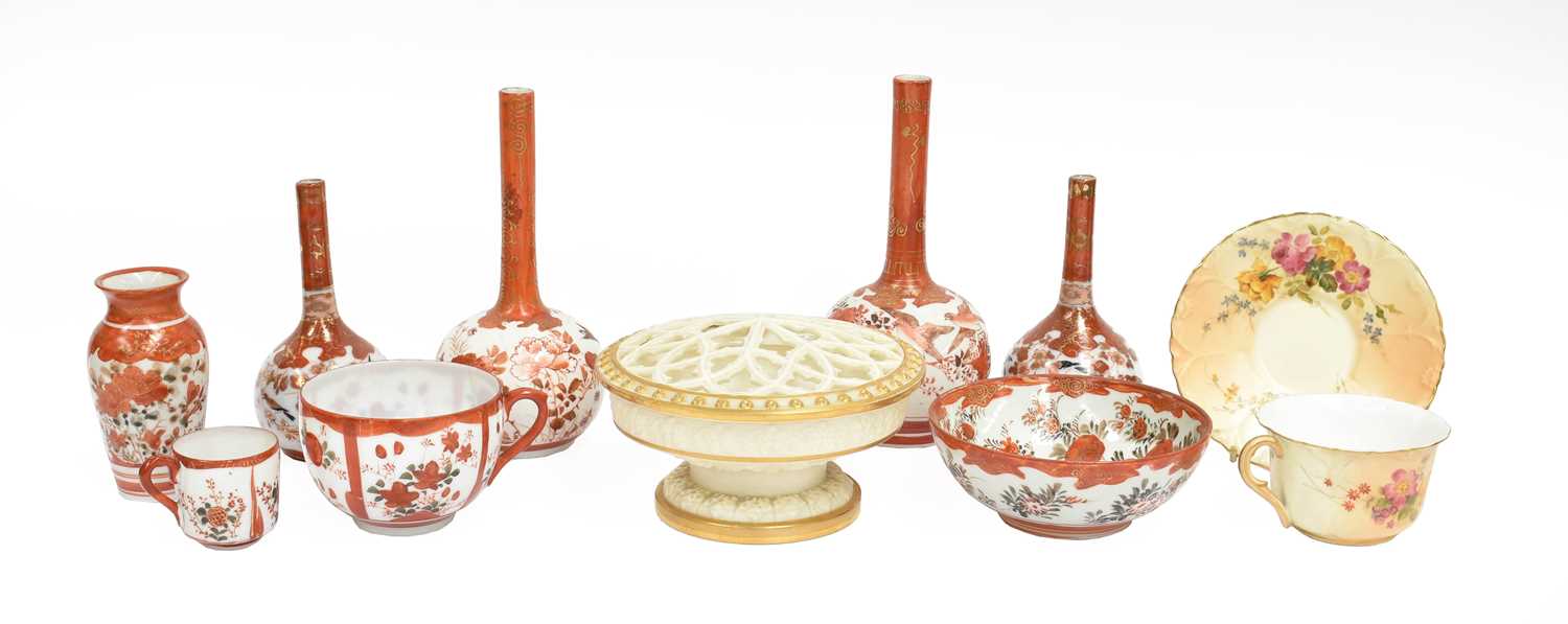 Lot 206 - A Worcester Grainger & Co blush ware