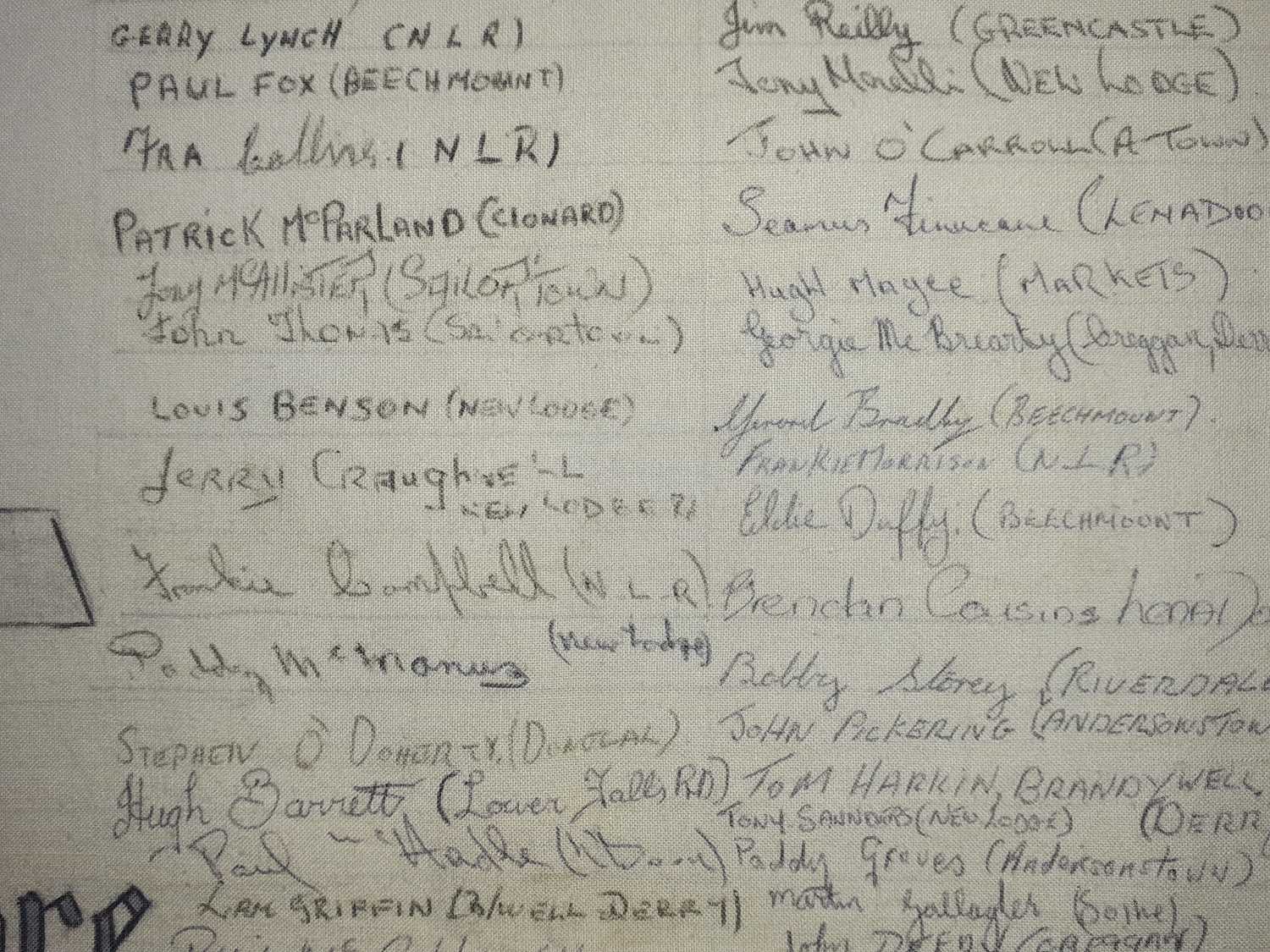 Lot 222 - Long Kesh Prisoner of War Artwork,