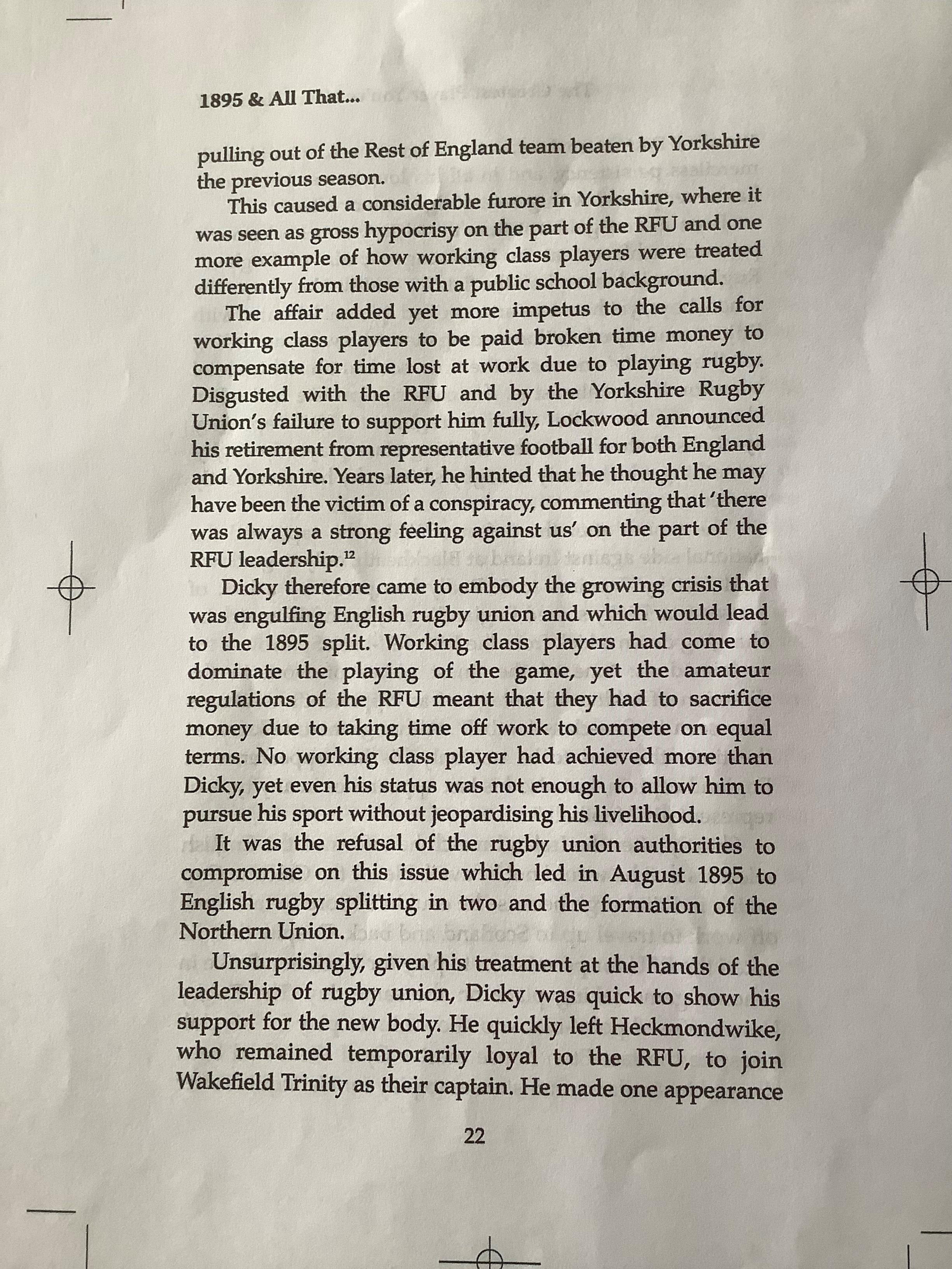 Lot 69 - A bronze figure of England Rugby Union