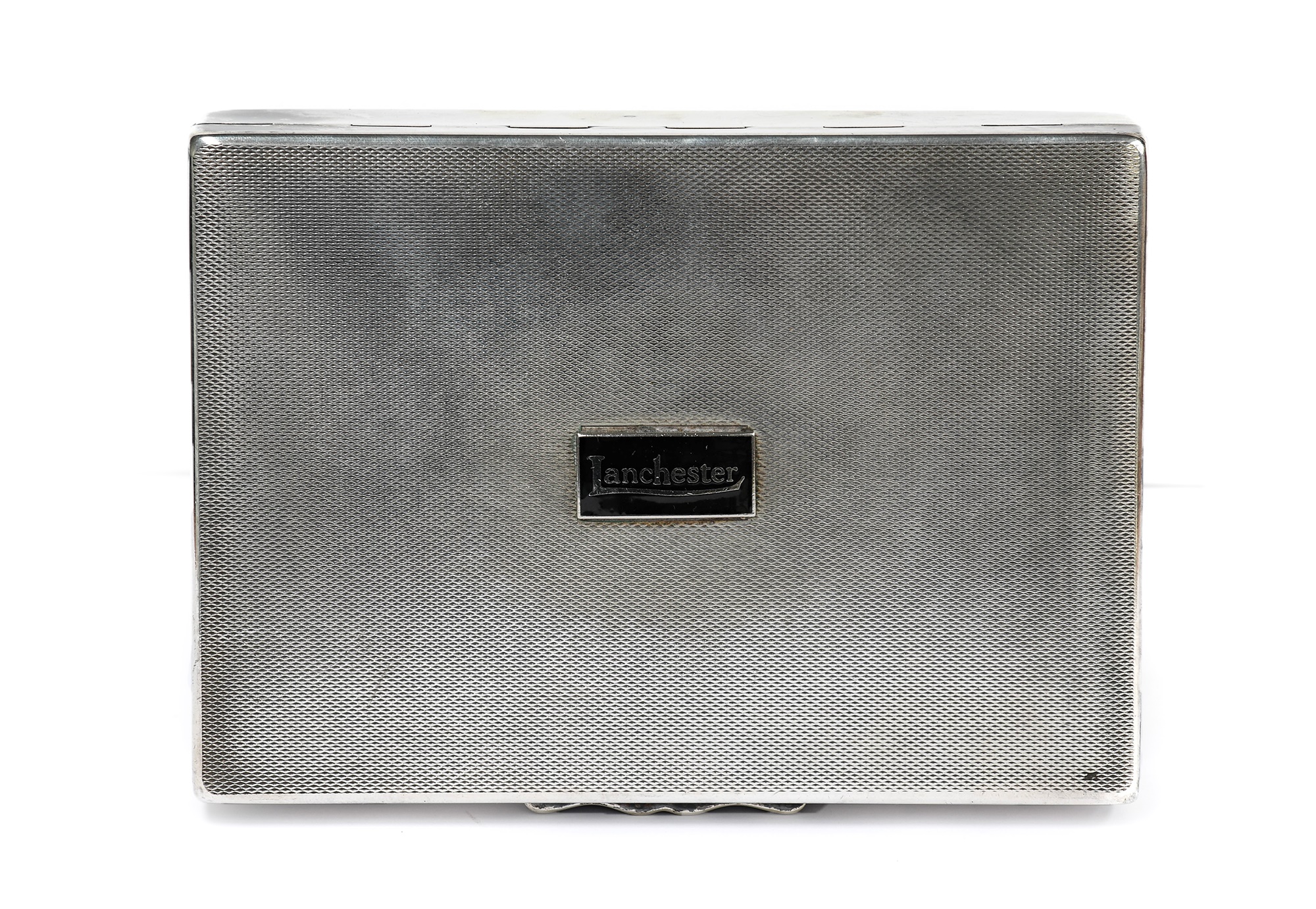 Lot 26 - A 1930's Chrome Plated Desktop Cigarette Box,