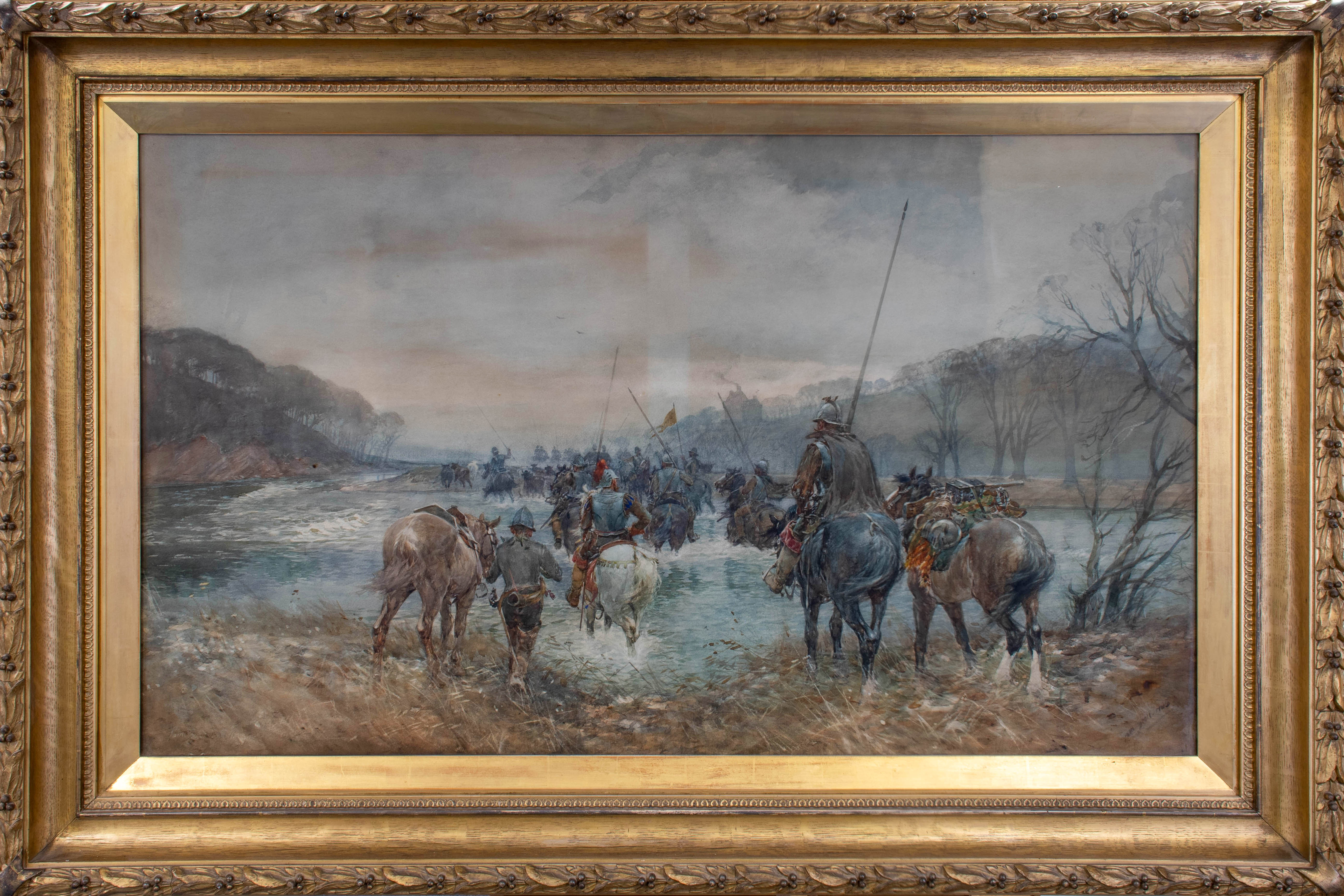 Lot 1005 - Tom Scott RSA, RSW, ARSA (1854-1927)