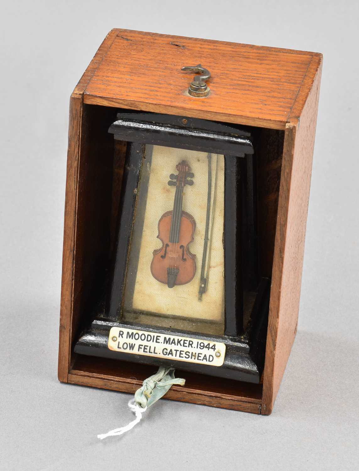 Lot 49 - R Moodie 'The Worlds Smallest Violin 1944'