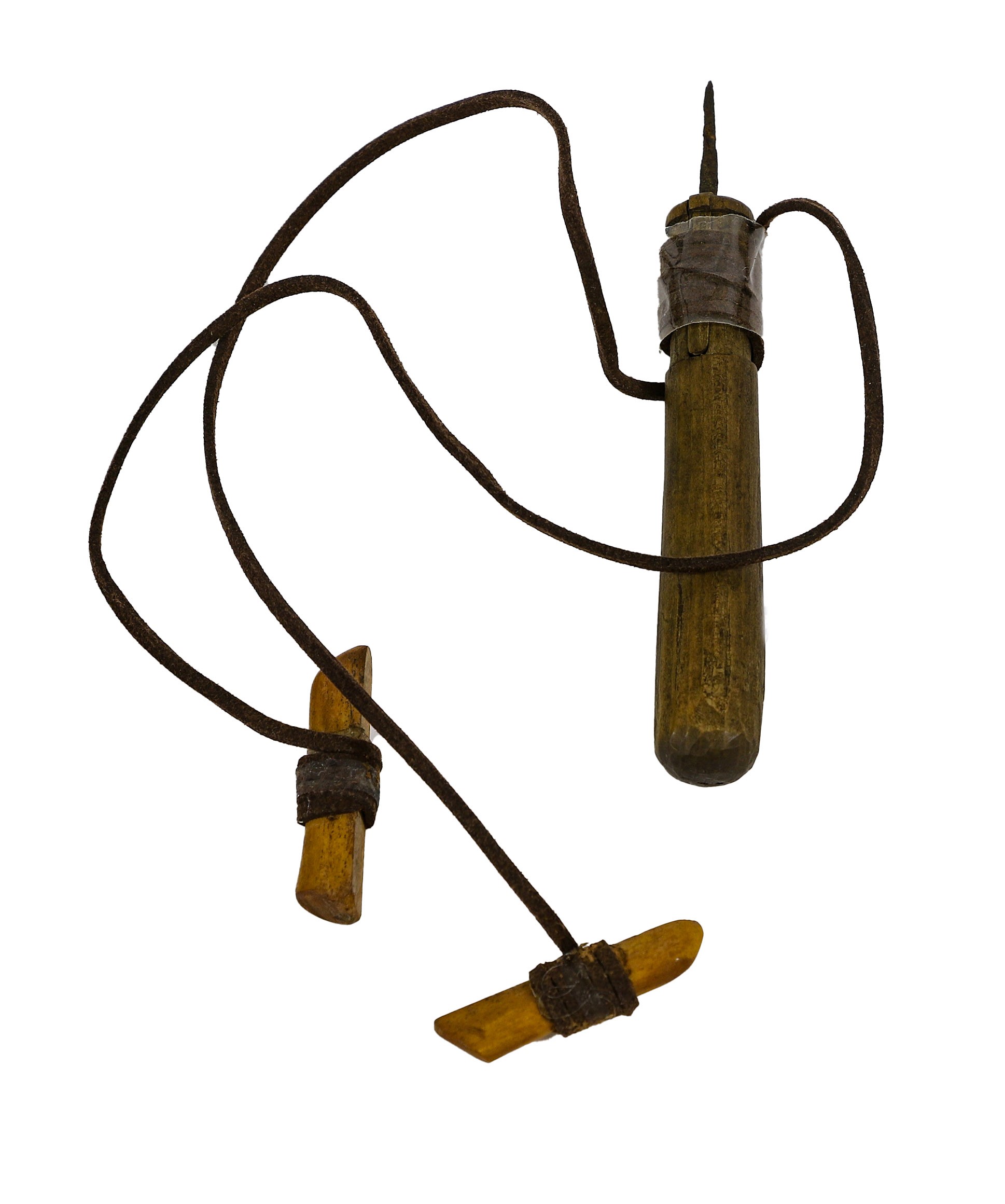 Lot 2409 - A Mid-20th Century Inuit Snow Knife, carved