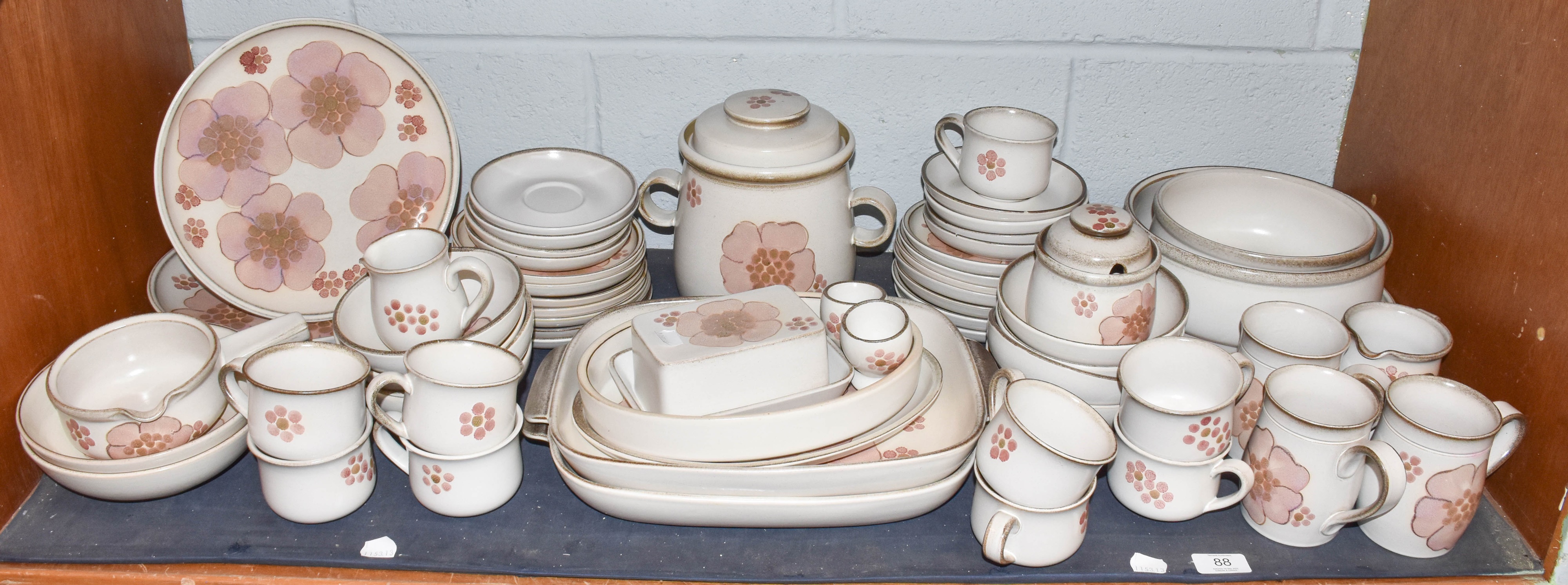 Lot 88 - A Denby "Gypsy" pattern stoneware dinner/tea