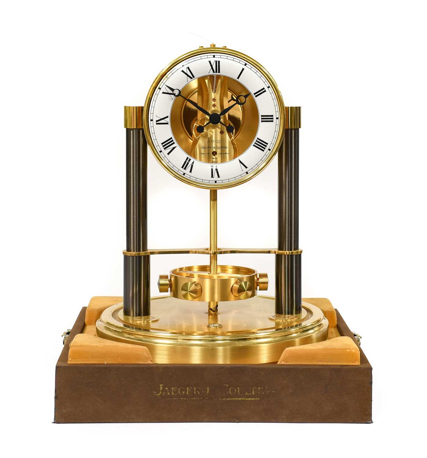 Lot 315 - A Rare 150th Year Anniversary Atmos clock,