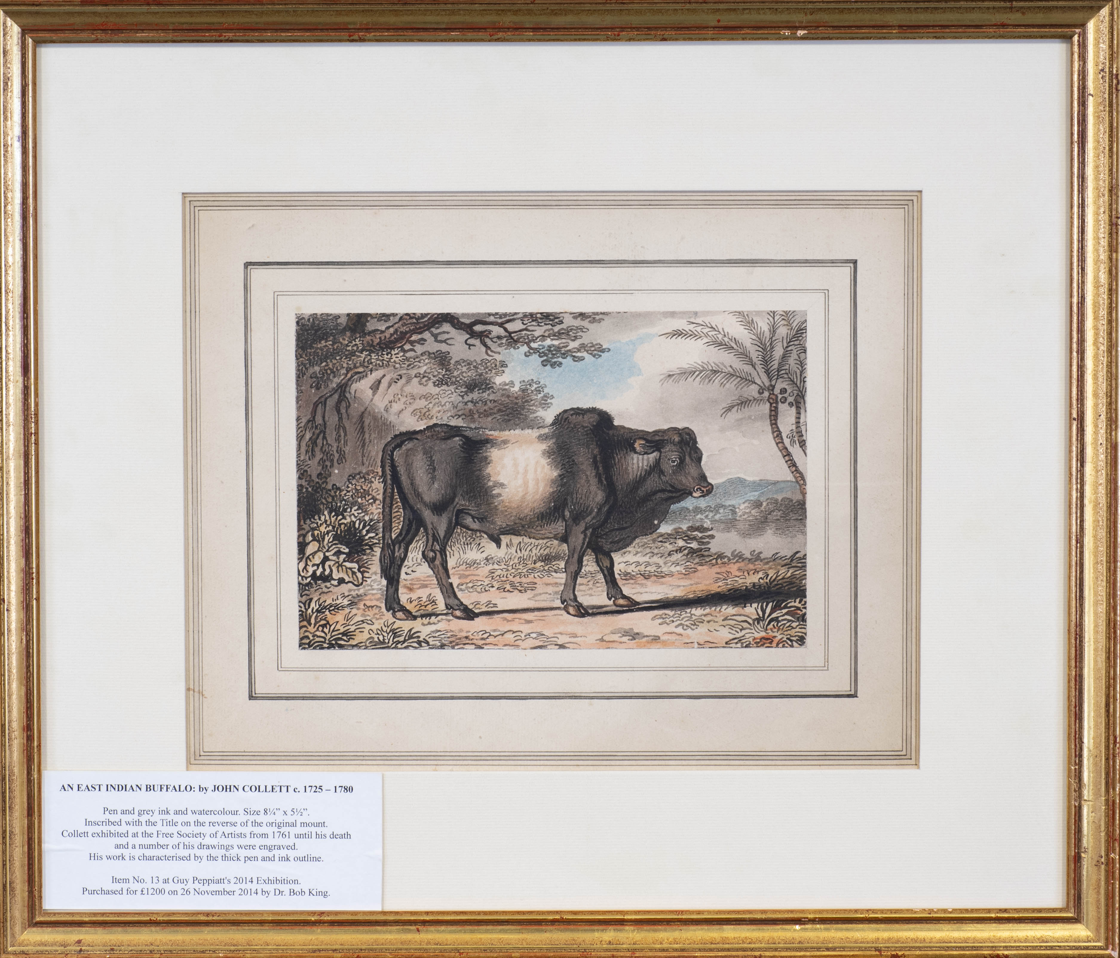 Lot 1008 - John Collett (c.1725-1780) "An East Indian