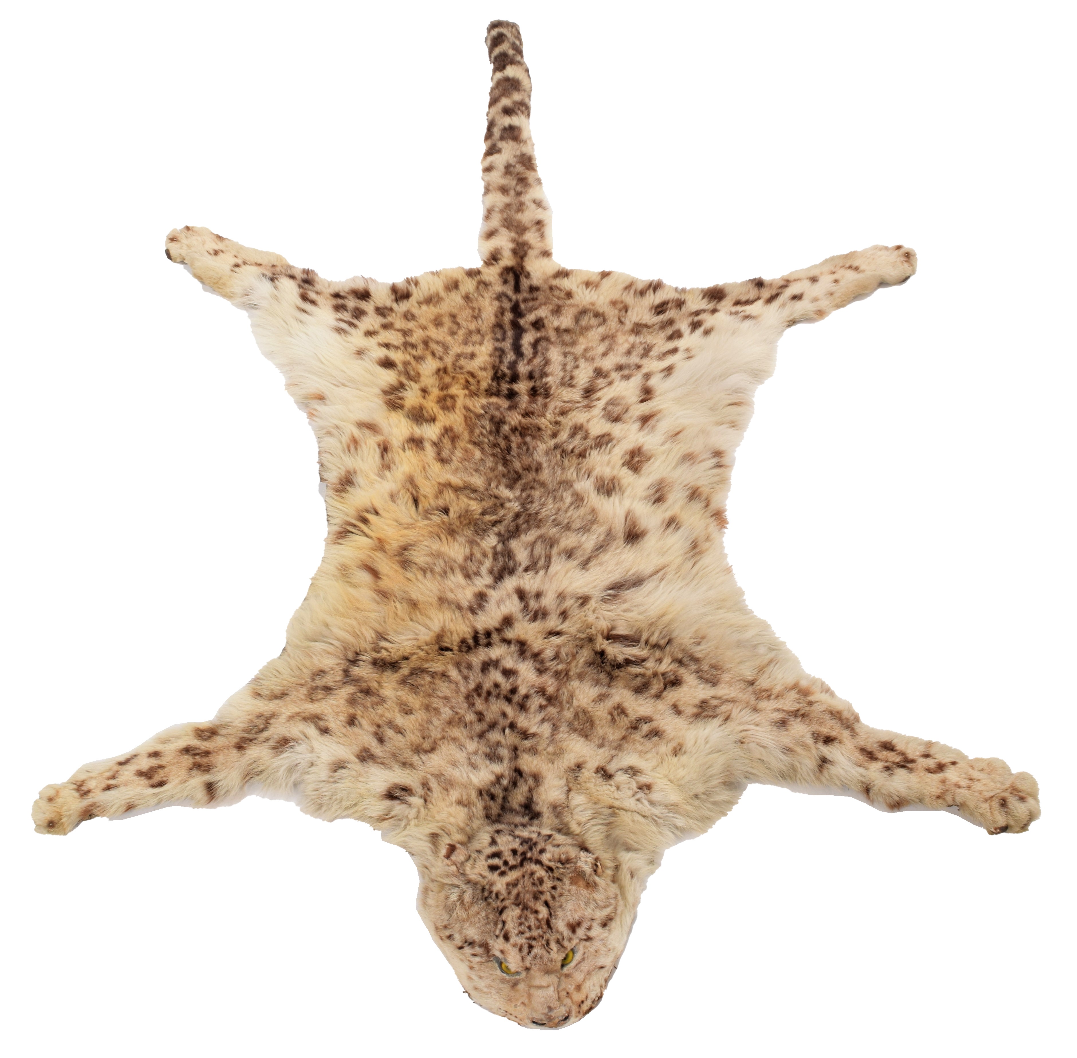 Lot 339 - Taxidermy: Snow Leopard Skin Rug (Panthera