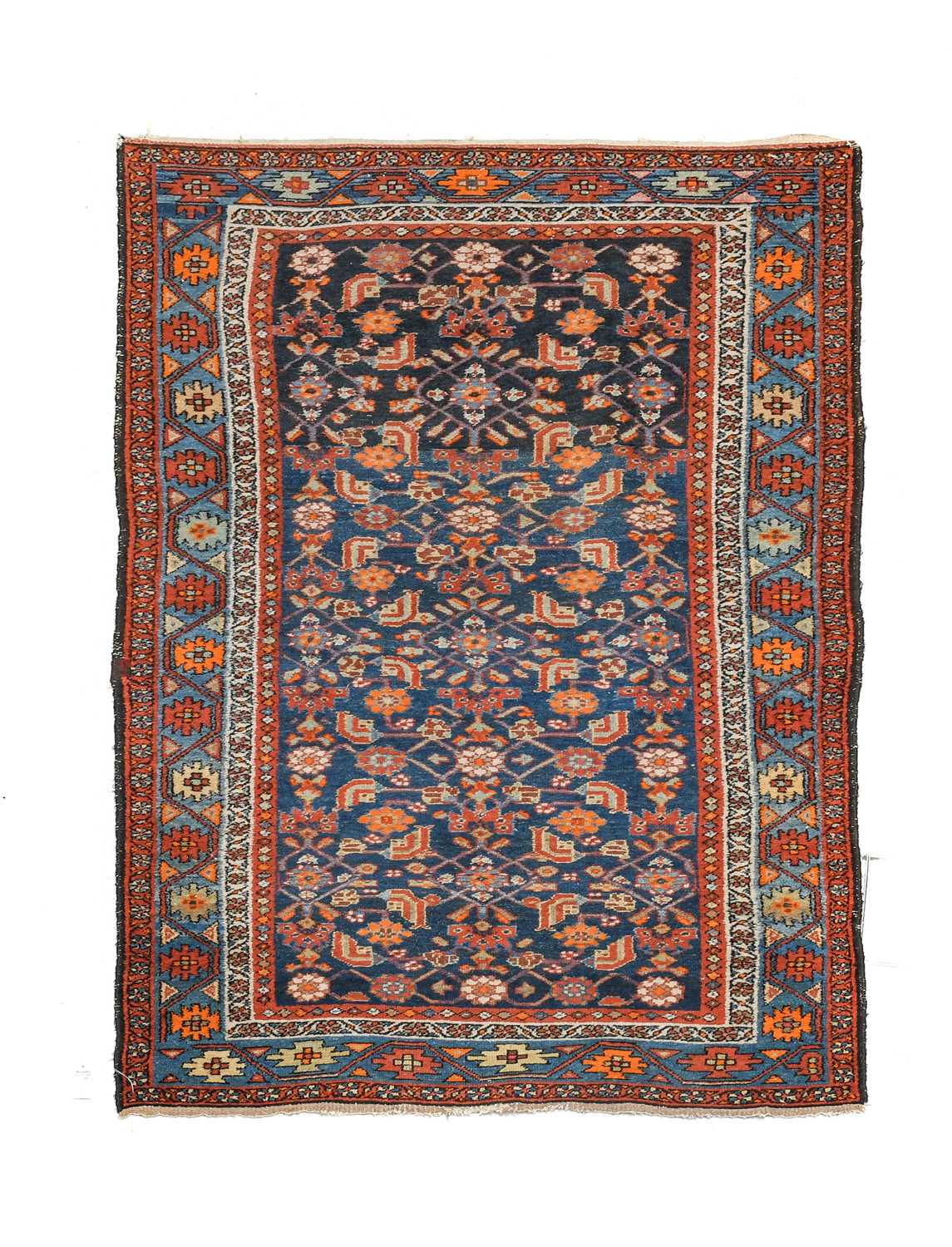 Lot 525 - Malayir Rug West Iran, circa 1930 The indigo