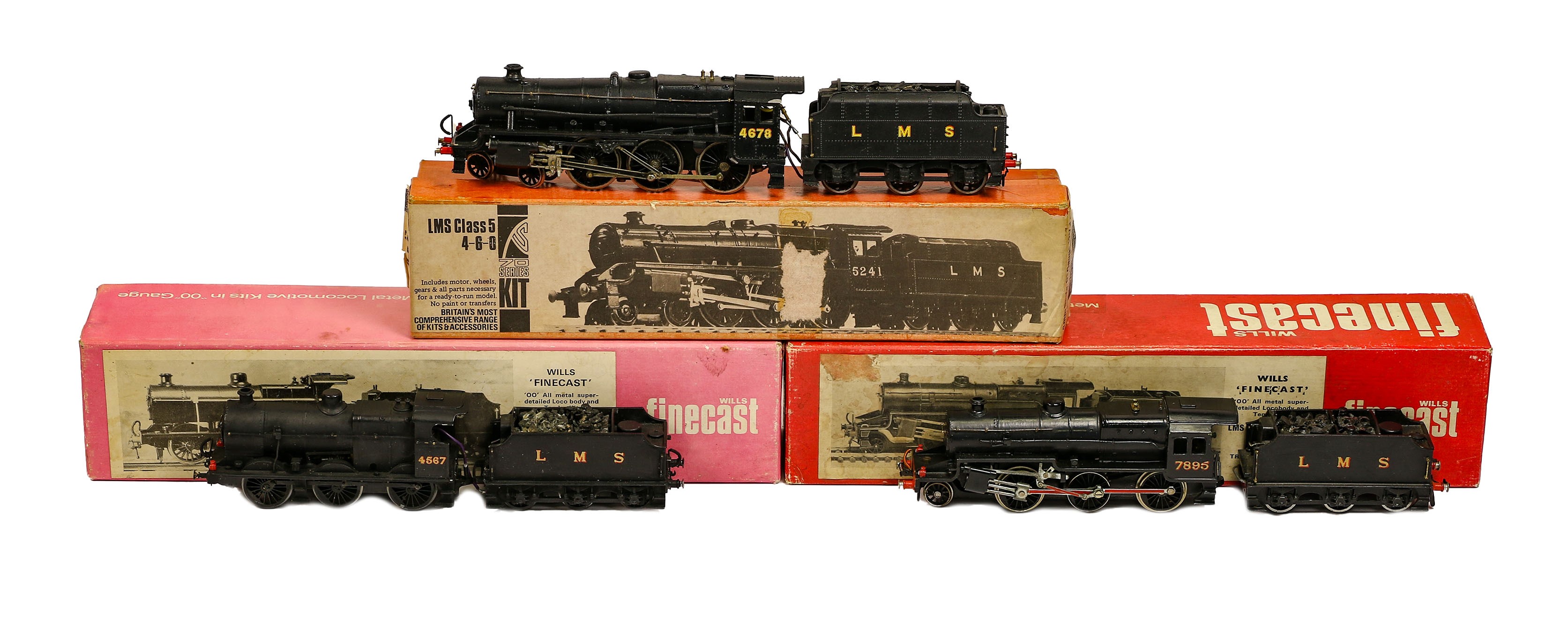 Lot 93 - Wills Finecast OO Kits With Motors