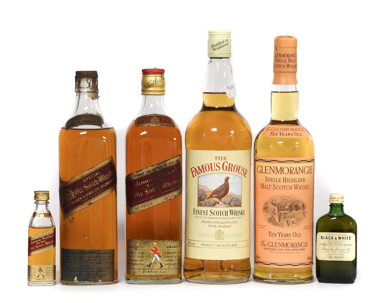 Lot 5214 - Johnnie Walker Red Label Old Scotch Whisky,