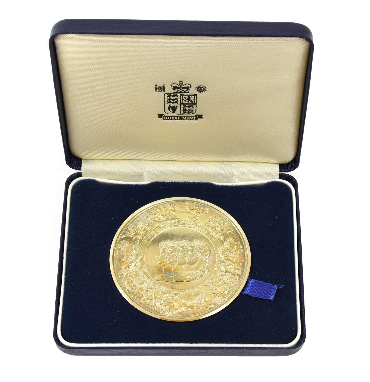 Lot 474 - Battle of Waterloo 175th Anniversary Silver