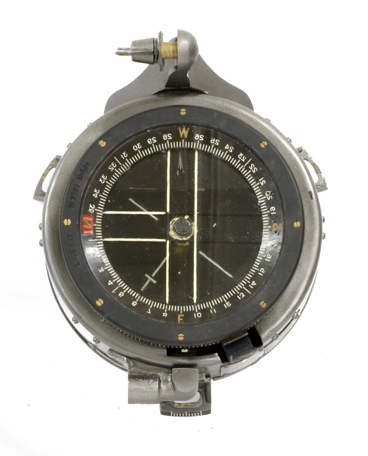 Lot 43 - Three Second World War Aviation Compasses: