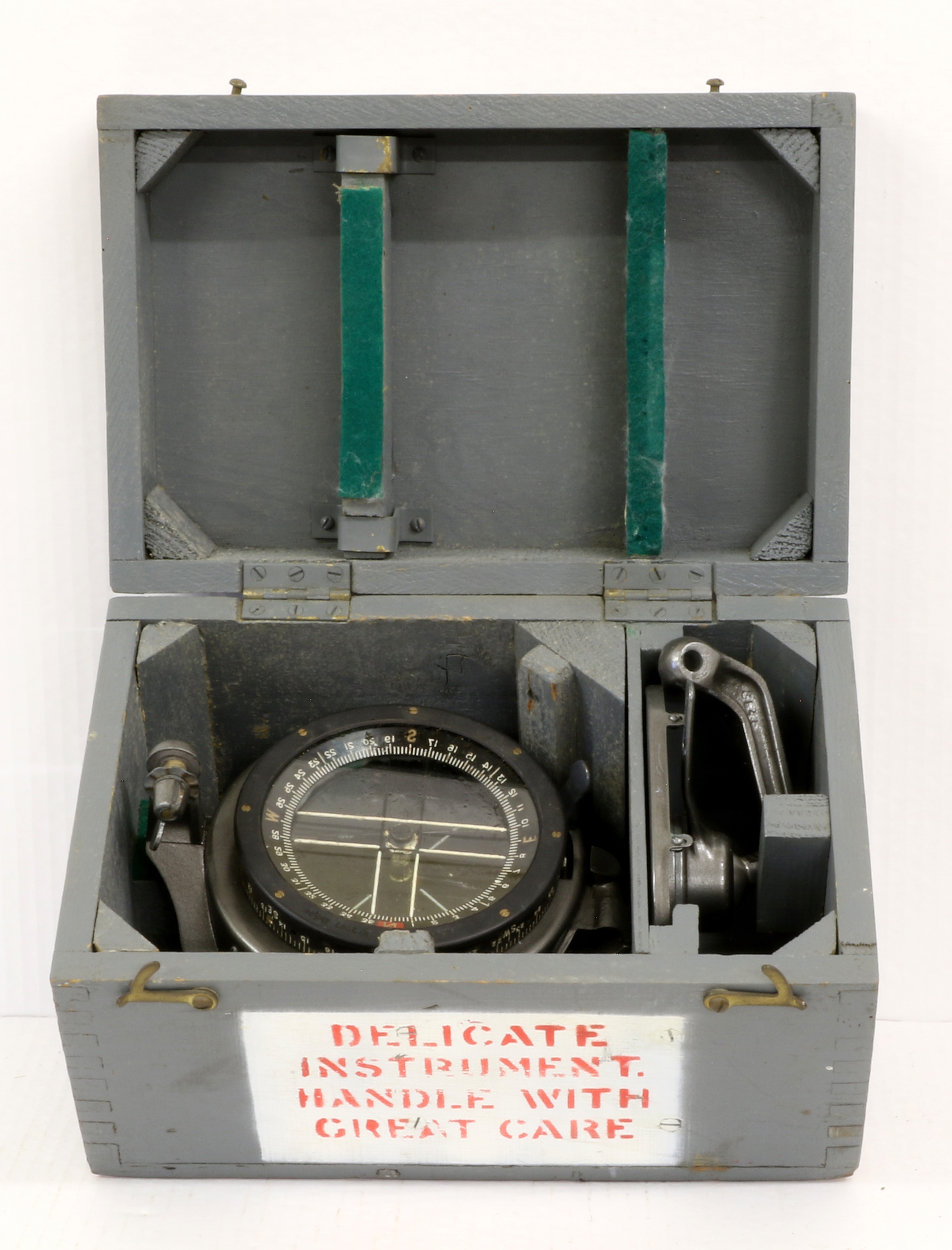 Lot 43 - Three Second World War Aviation Compasses: