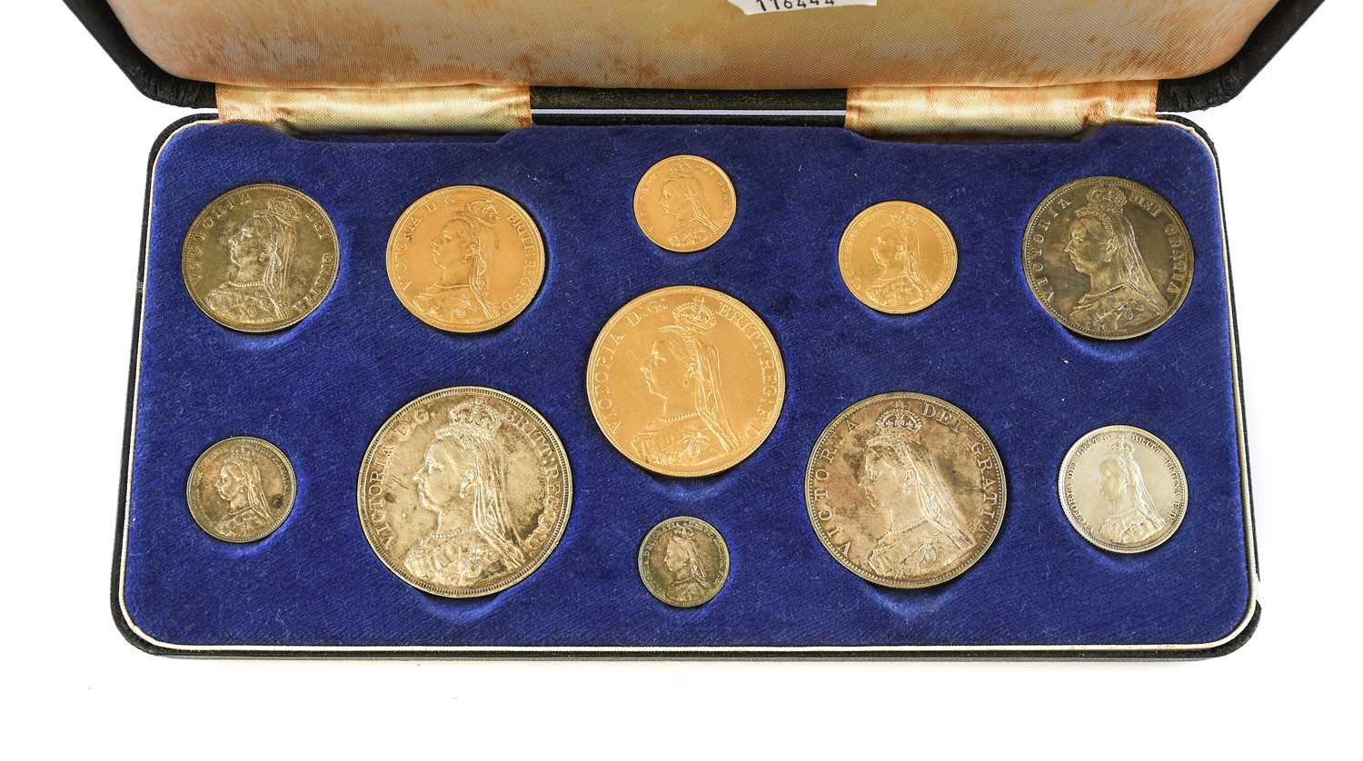 Lot 139 - Victoria, 'Golden Jubilee' Specimen Set 1887,