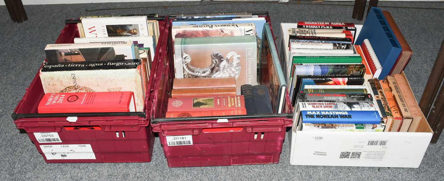 Lot 1226 - Three boxes of books, art reference and