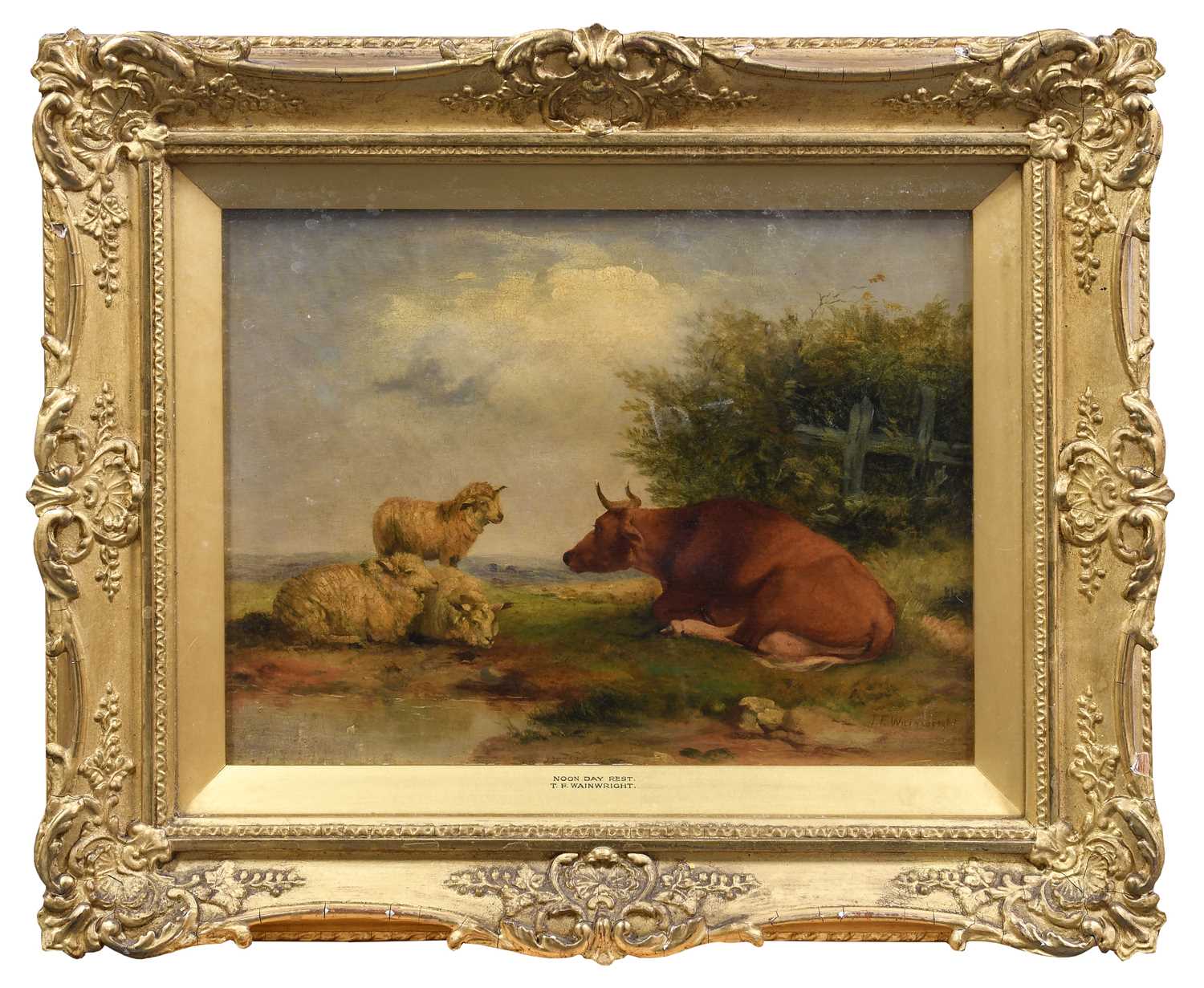 Lot 528 - Thomas Francis Wainwright (1794-1883) "Noon