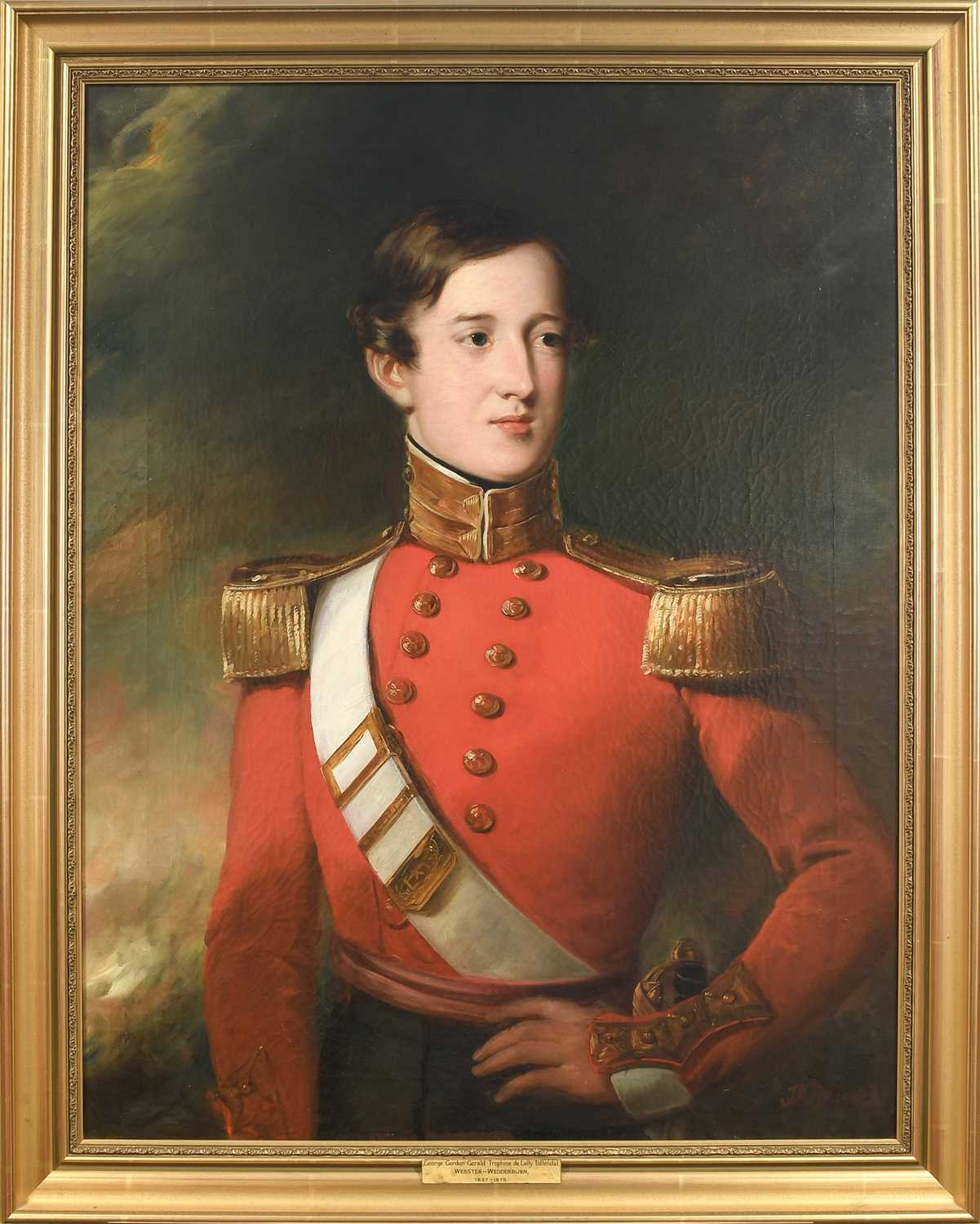 Lot 1122 - Thomas Musgrave Joy (1812-1866) Portrait of