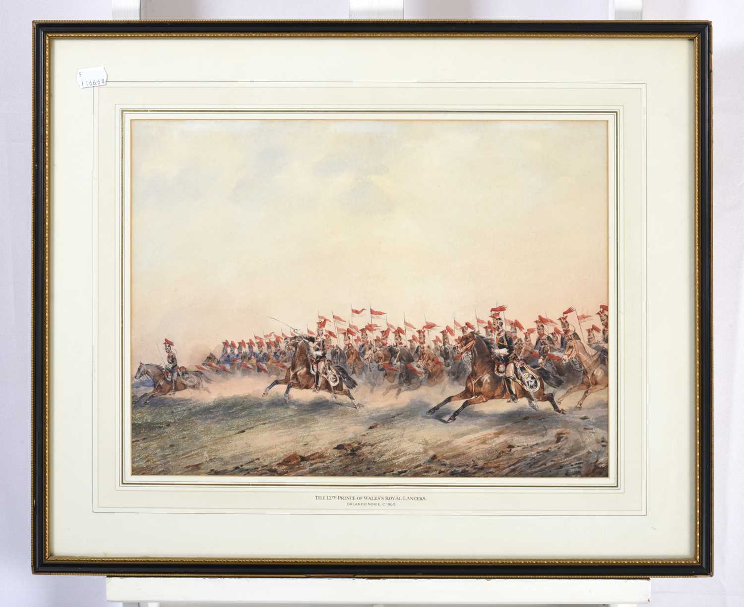 Lot 1056 - Orlando Norrie (1832-1901) "The 12th Prince