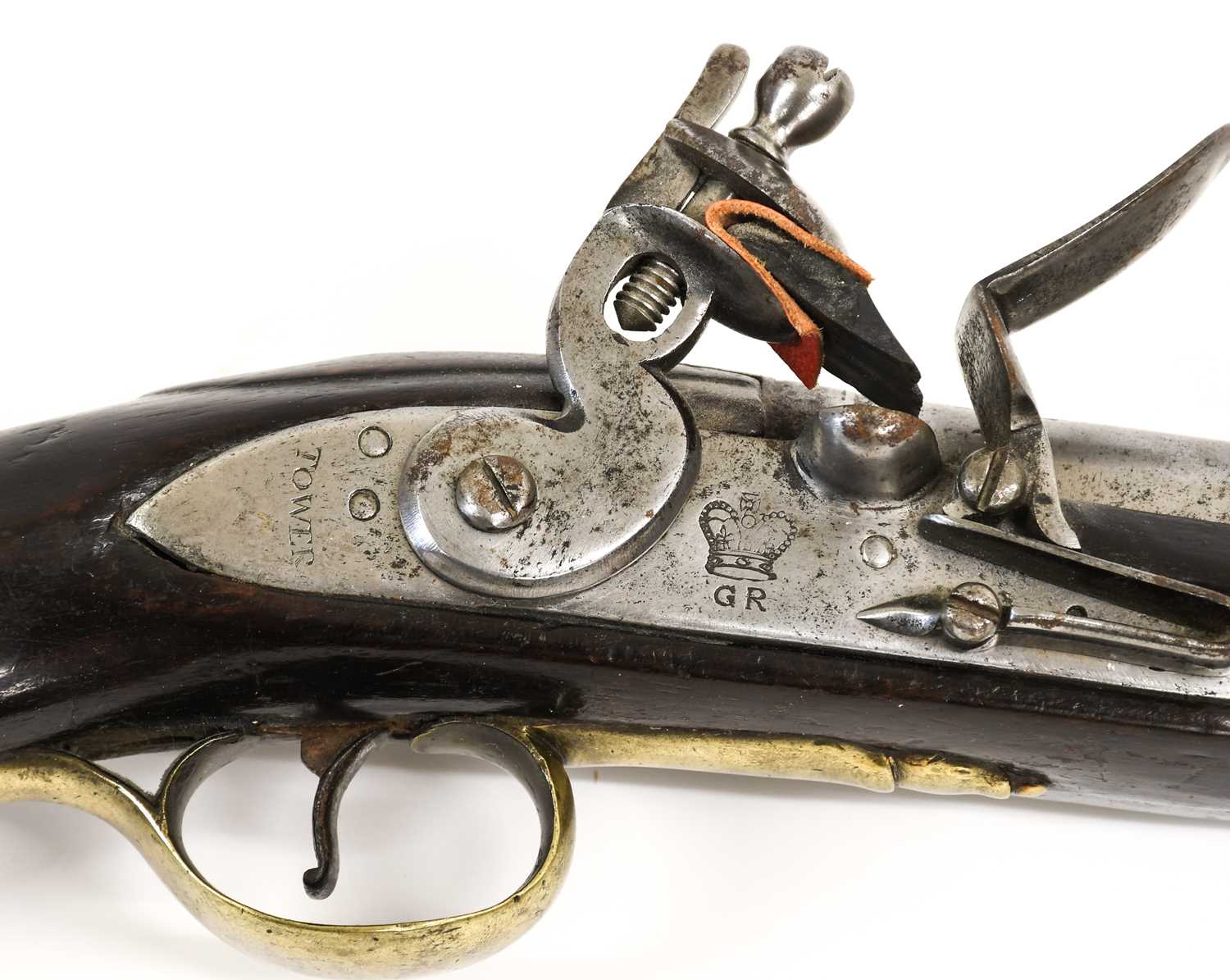 Lot 251 - An 18th Century Tower Flintlock Sea Service
