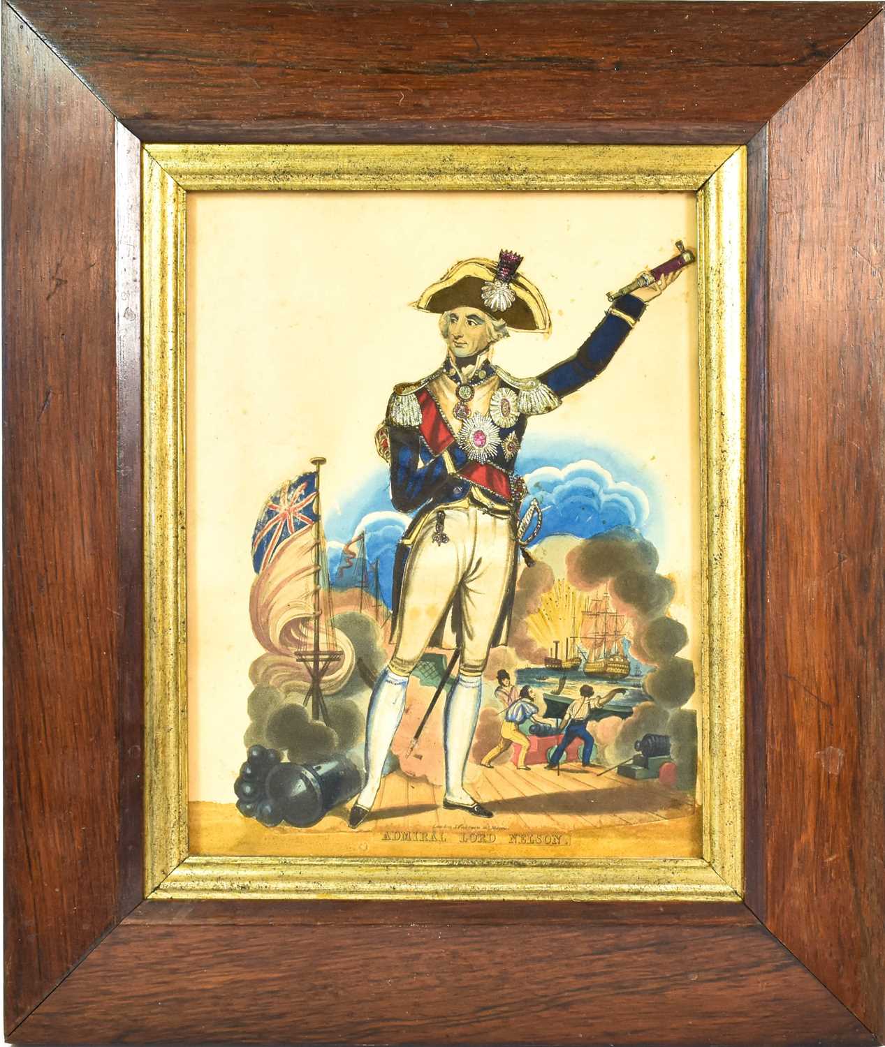 Lot 65 - An Early 19th Century Tinsel Picture of