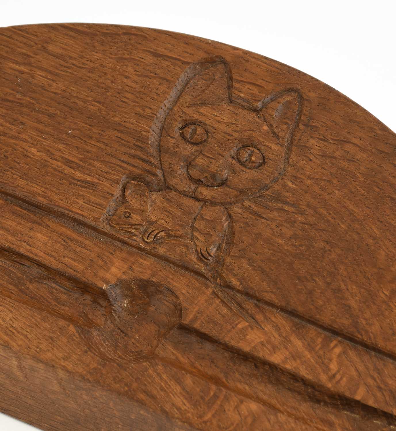 Lot 1217 - Cat and Mouseman: Lyndon Hammell (Harmby):