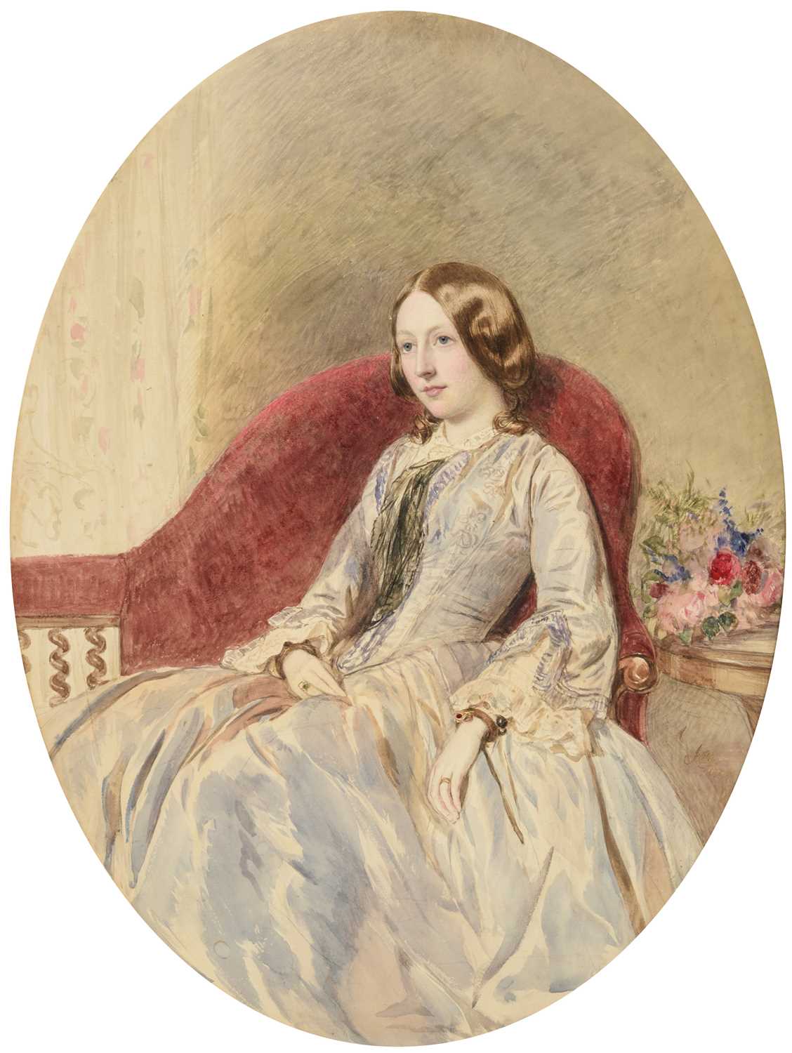 Lot 61 - Circle of George Richmond RA (1809-1896)