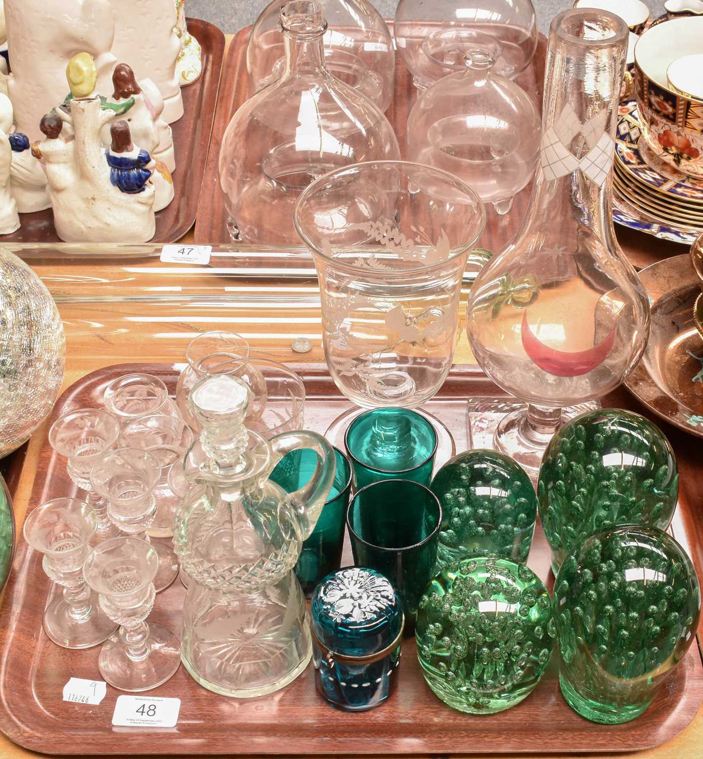 Lot 48 - Four Victorian Sunderland Dump Paperweights;