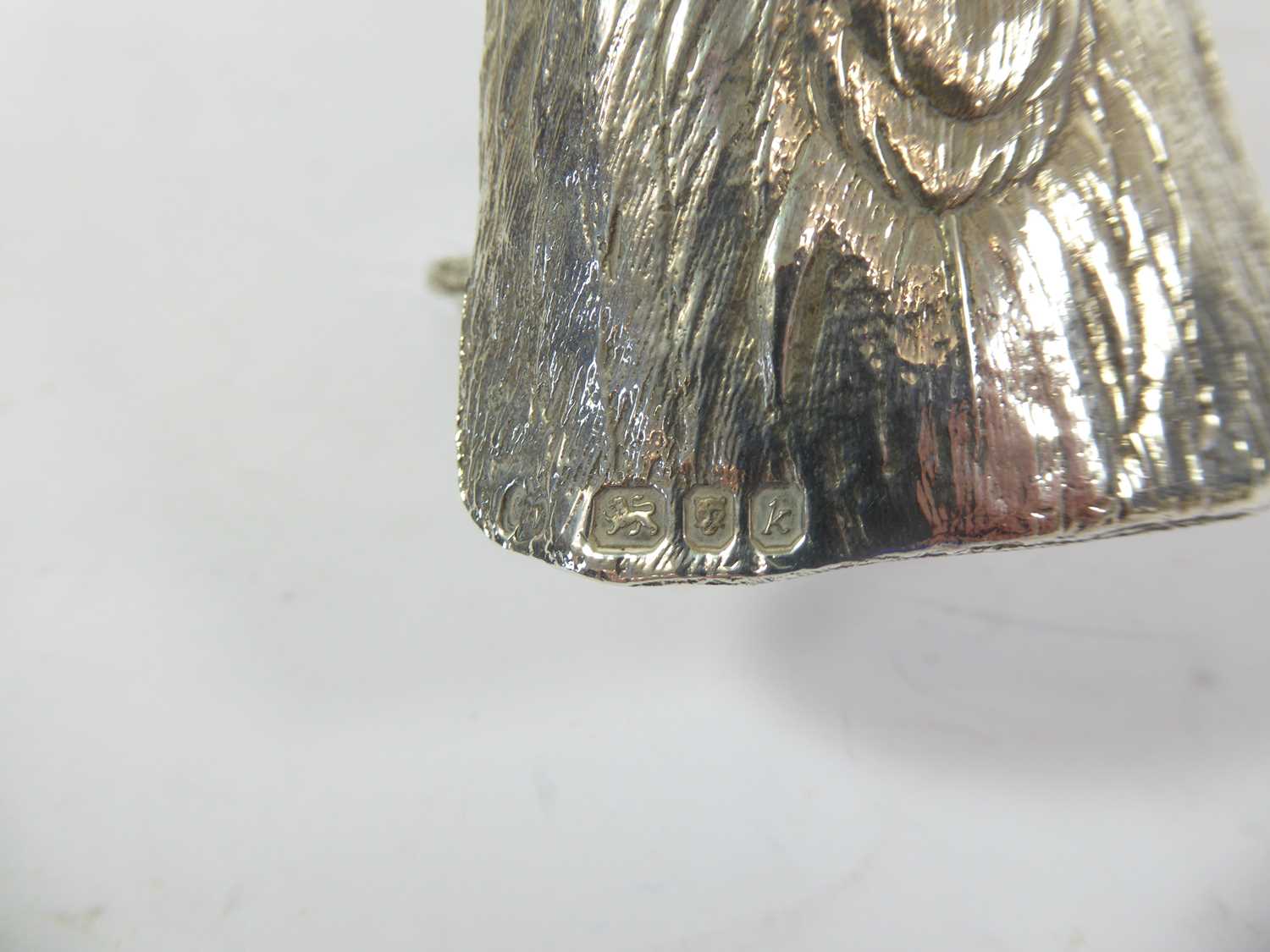 Lot 2135 - A Pair of Elizabeth II Silver Models of