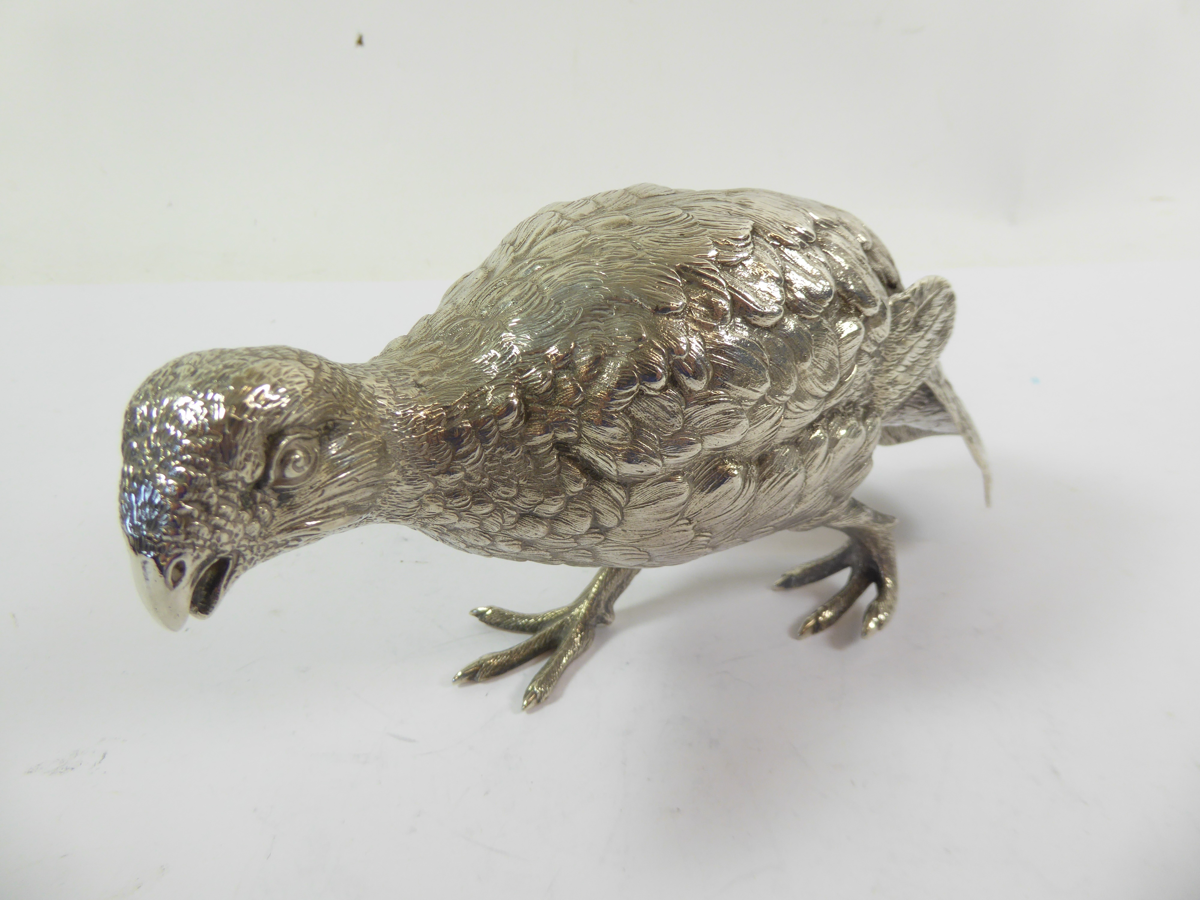 Lot 2135 - A Pair of Elizabeth II Silver Models of