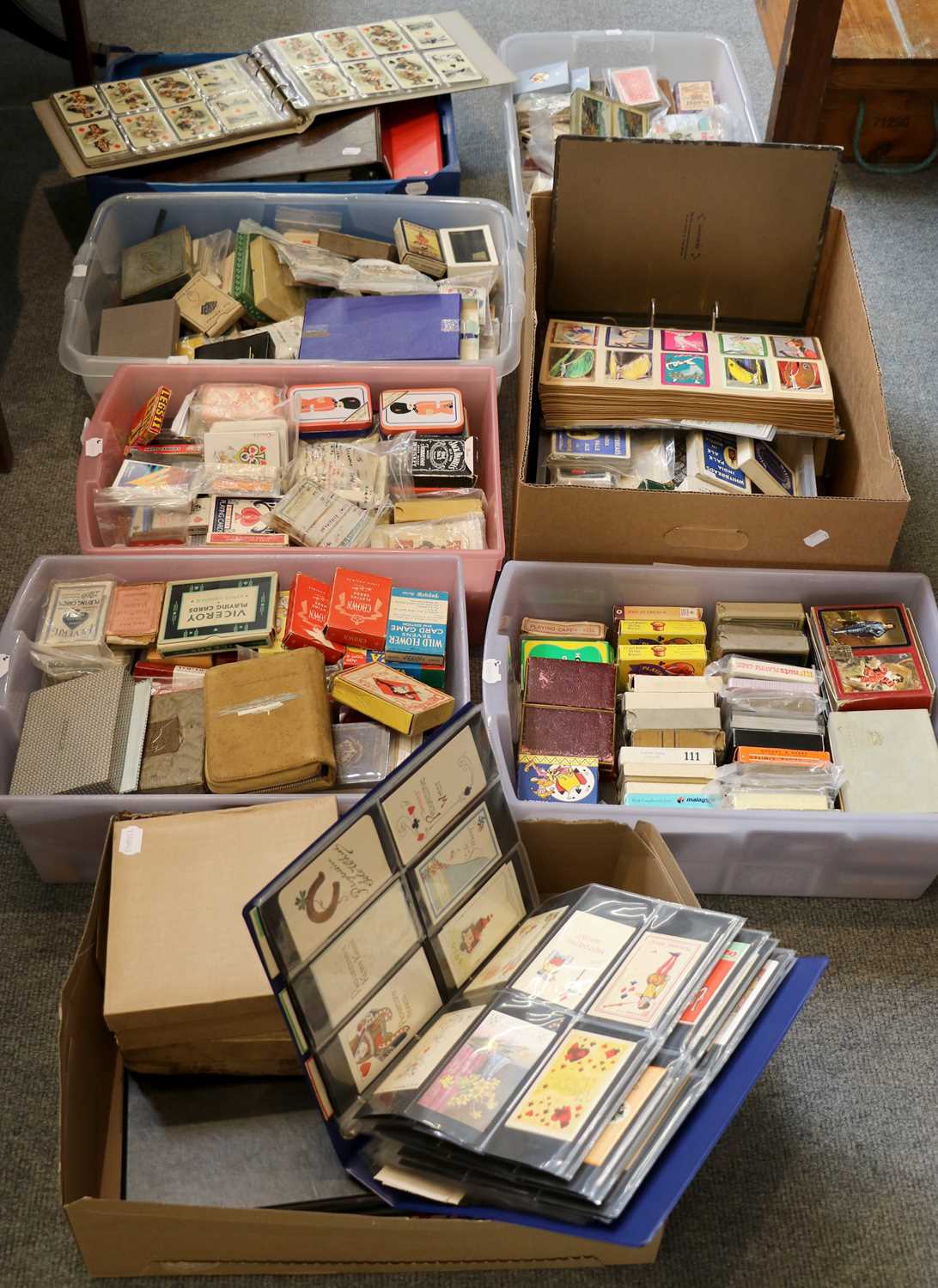 Lot 302 - A Large Collection of Playing Cards, various