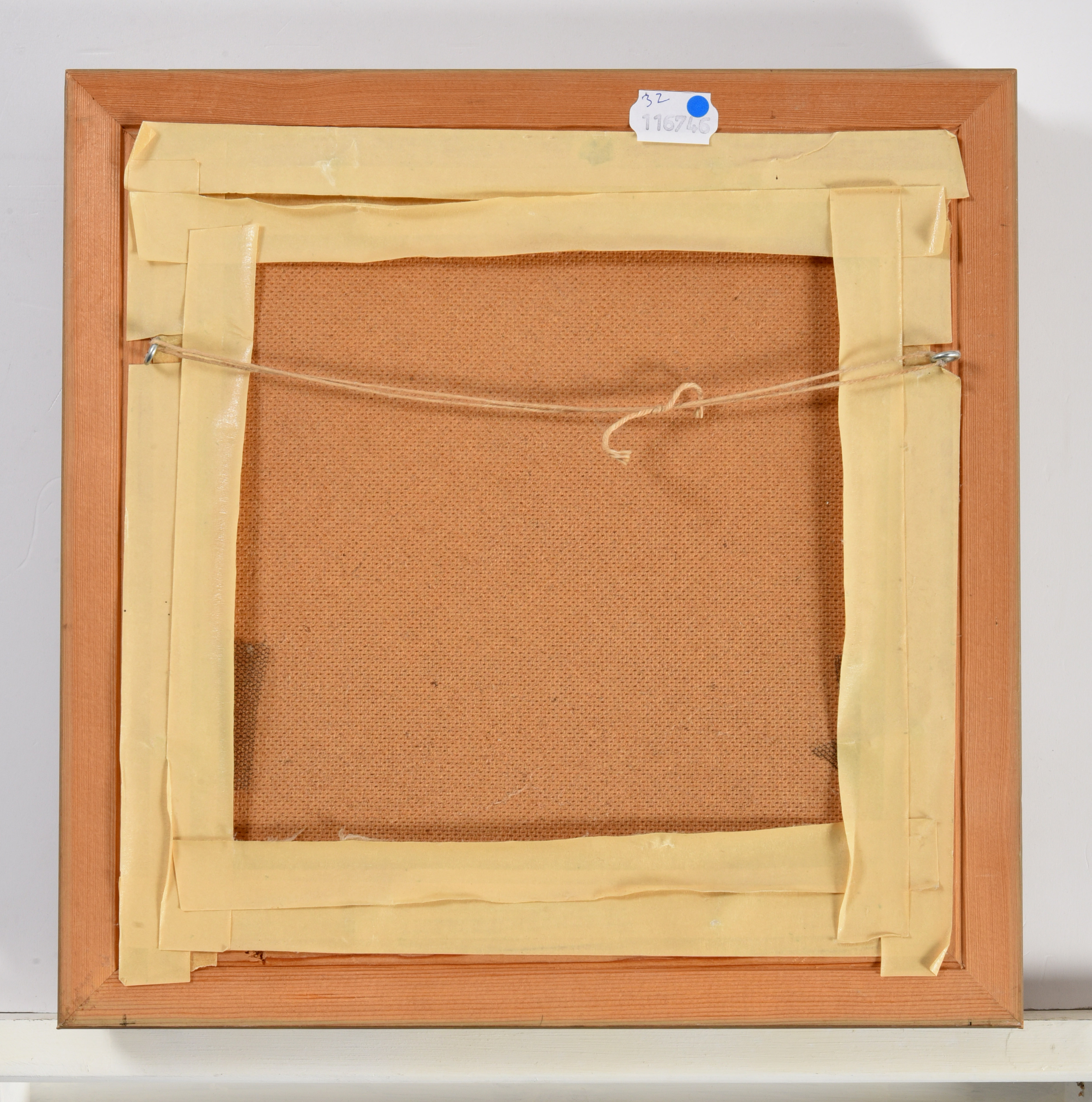 Lot 55 - Janet Rawlins (b.1931) Landscape with cottage