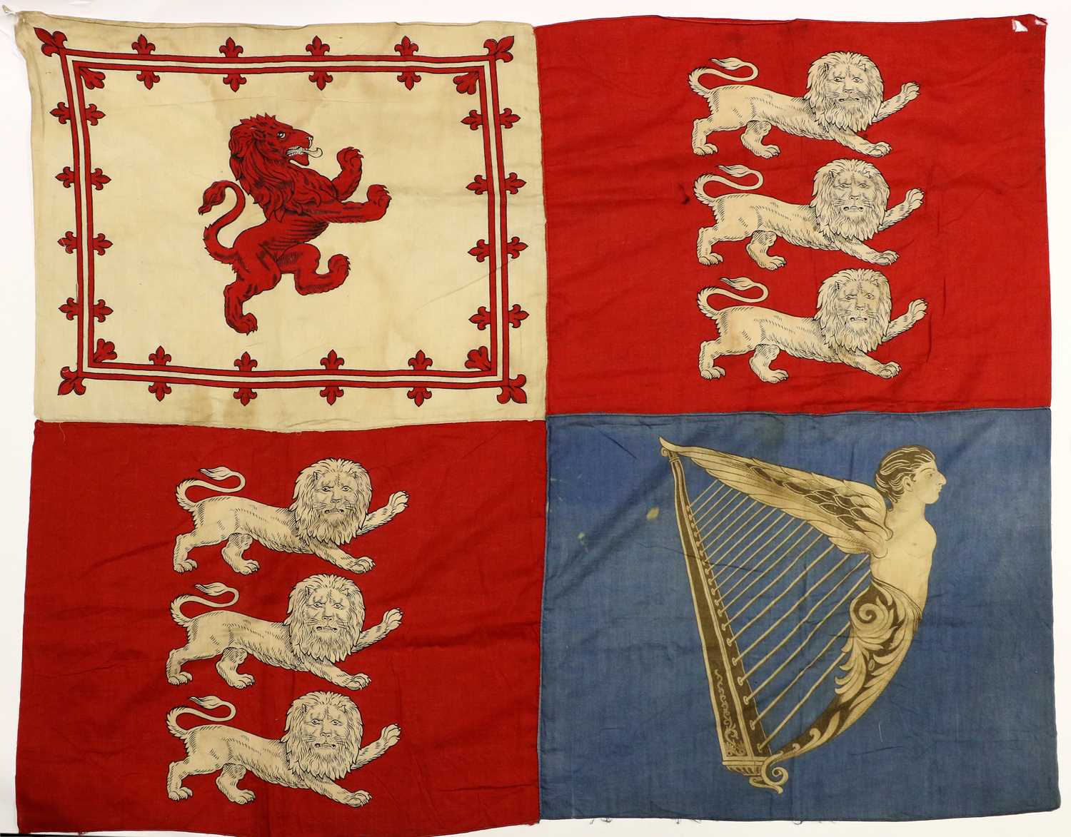 Lot 69 - An Early 20th Century British Royal Standard,
