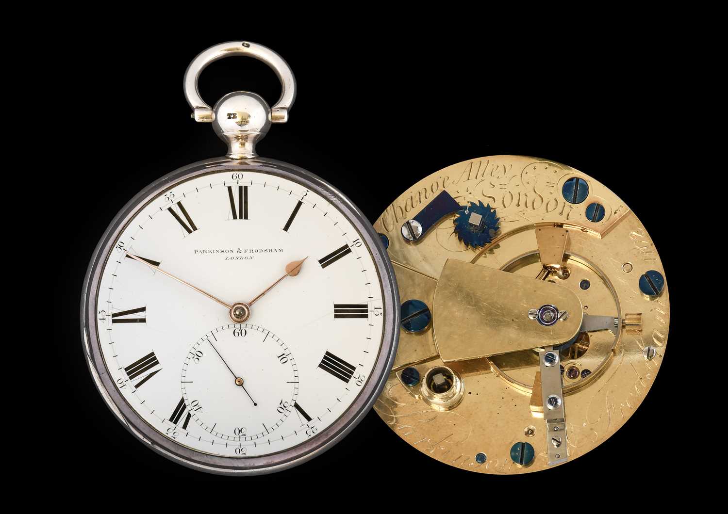 Lot 2190 - A Fine and Early Silver Chronometer Deck