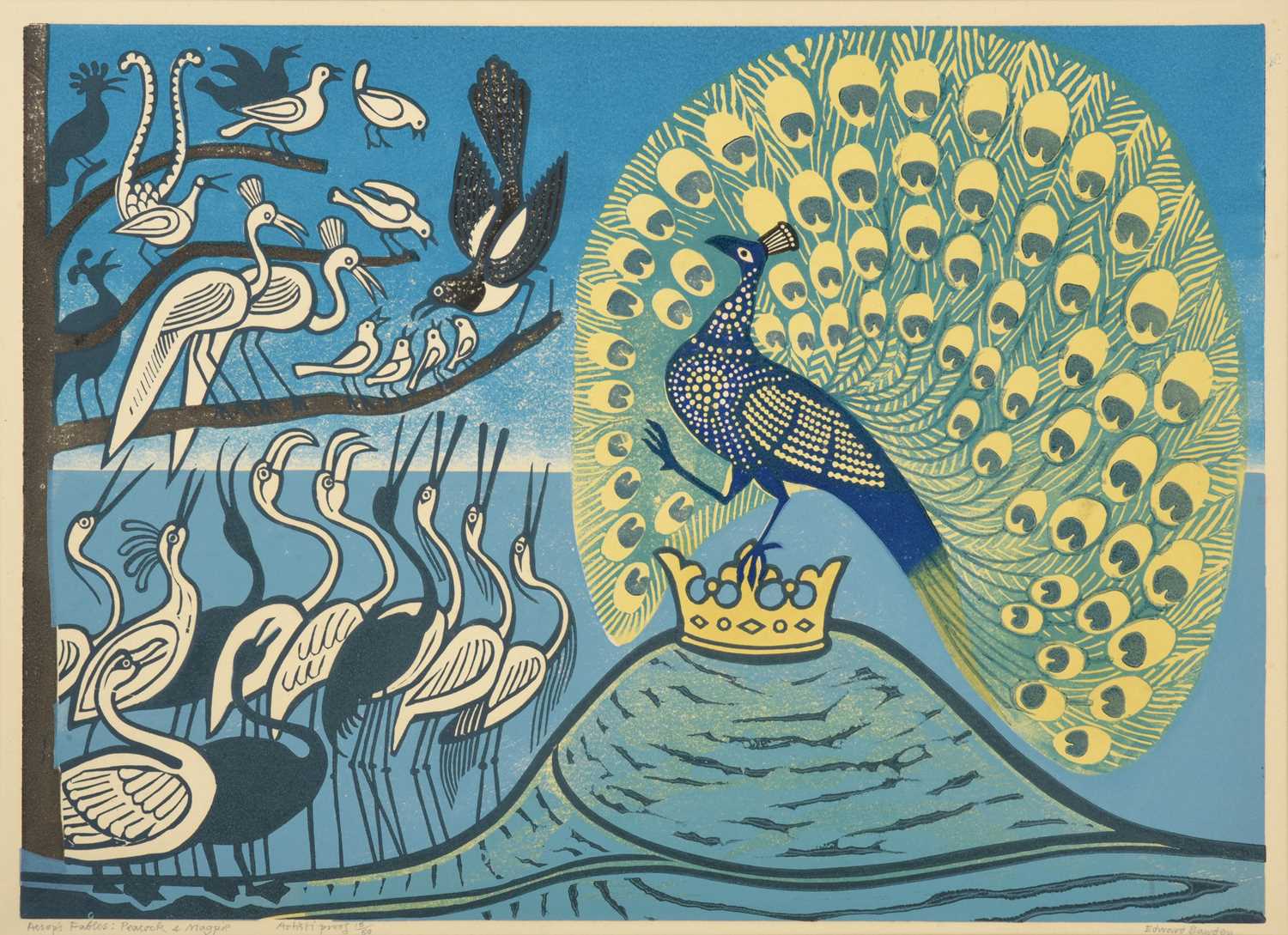 Lot 100 - Edward Bawden CBE RA (1903-1989) "Aesops