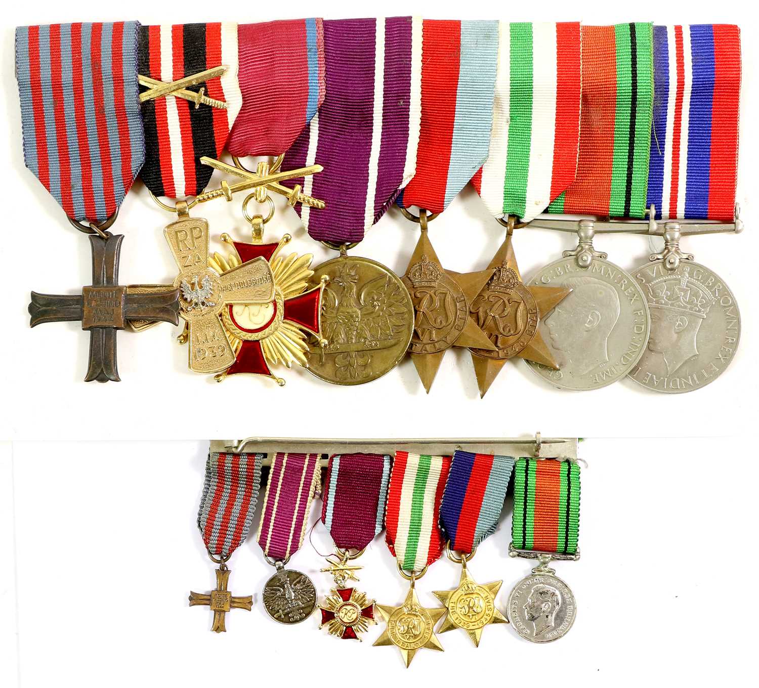 Lot 10 A Second World War Group Of Eight Polish lot-10-a-second-world-war-group-of-eight-polish