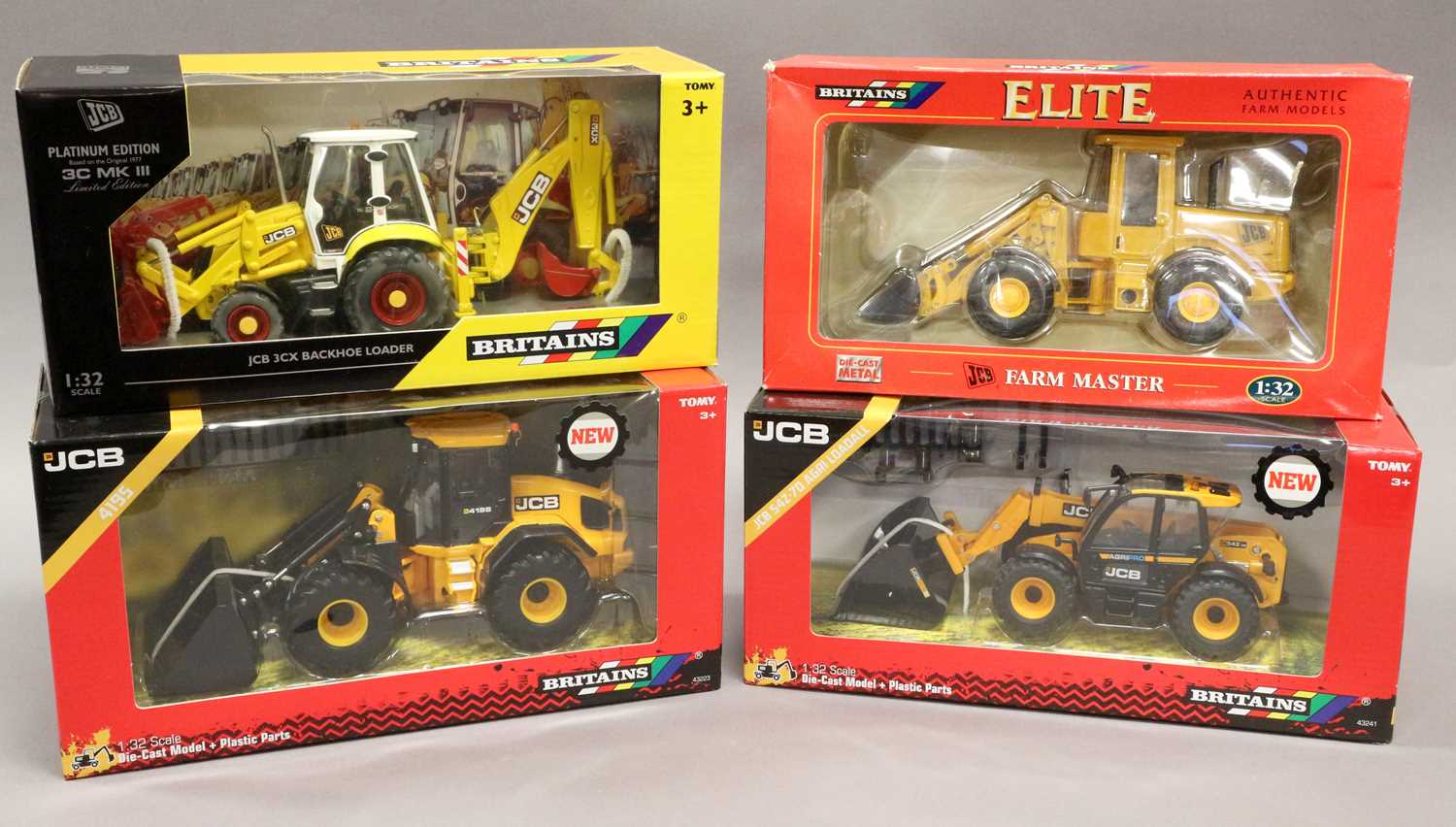 Lot 211 - Britains JCB 1:32 Scale Models