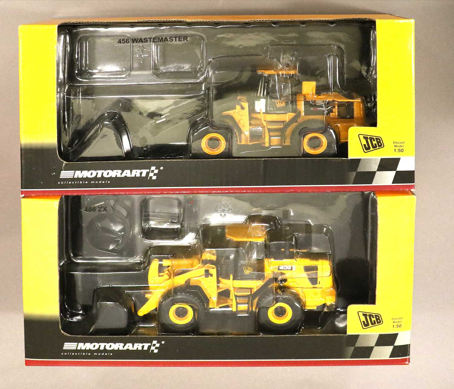 Lot 256 - Motorart JCB 1:50 Scale Models