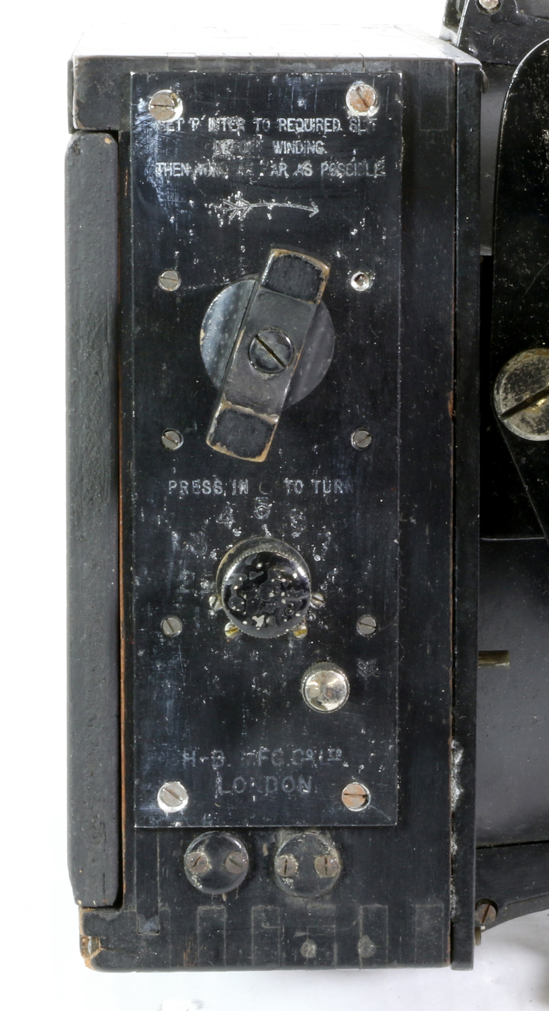 Lot 80 - A Second World War RAF Aerial Plate Camera,
